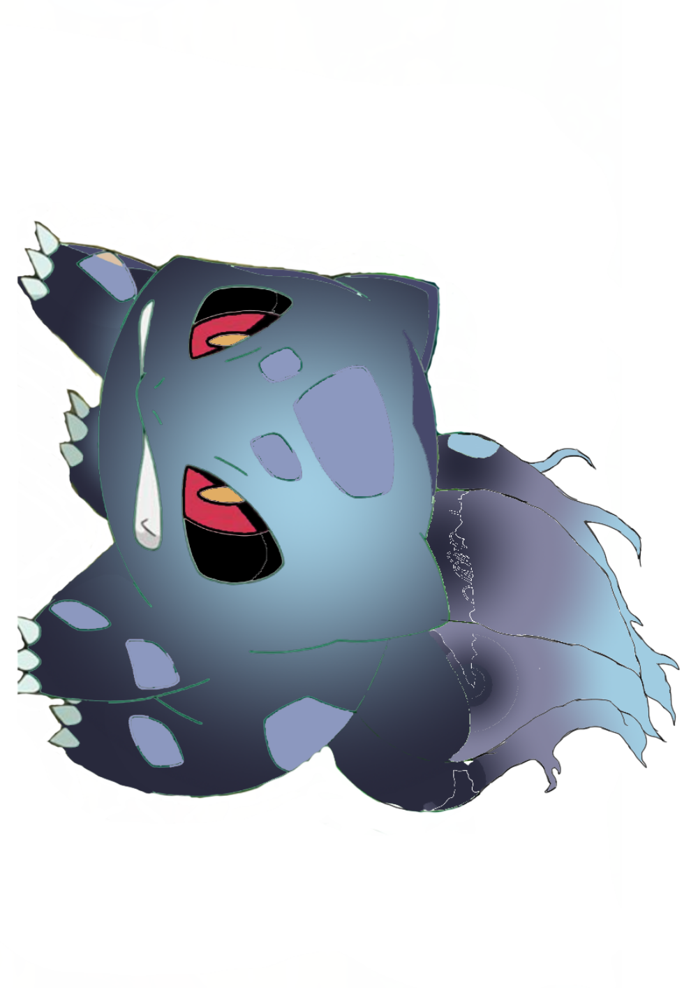 Ghost Type Bulbasaur Lunar Dragon - 插图 ART street