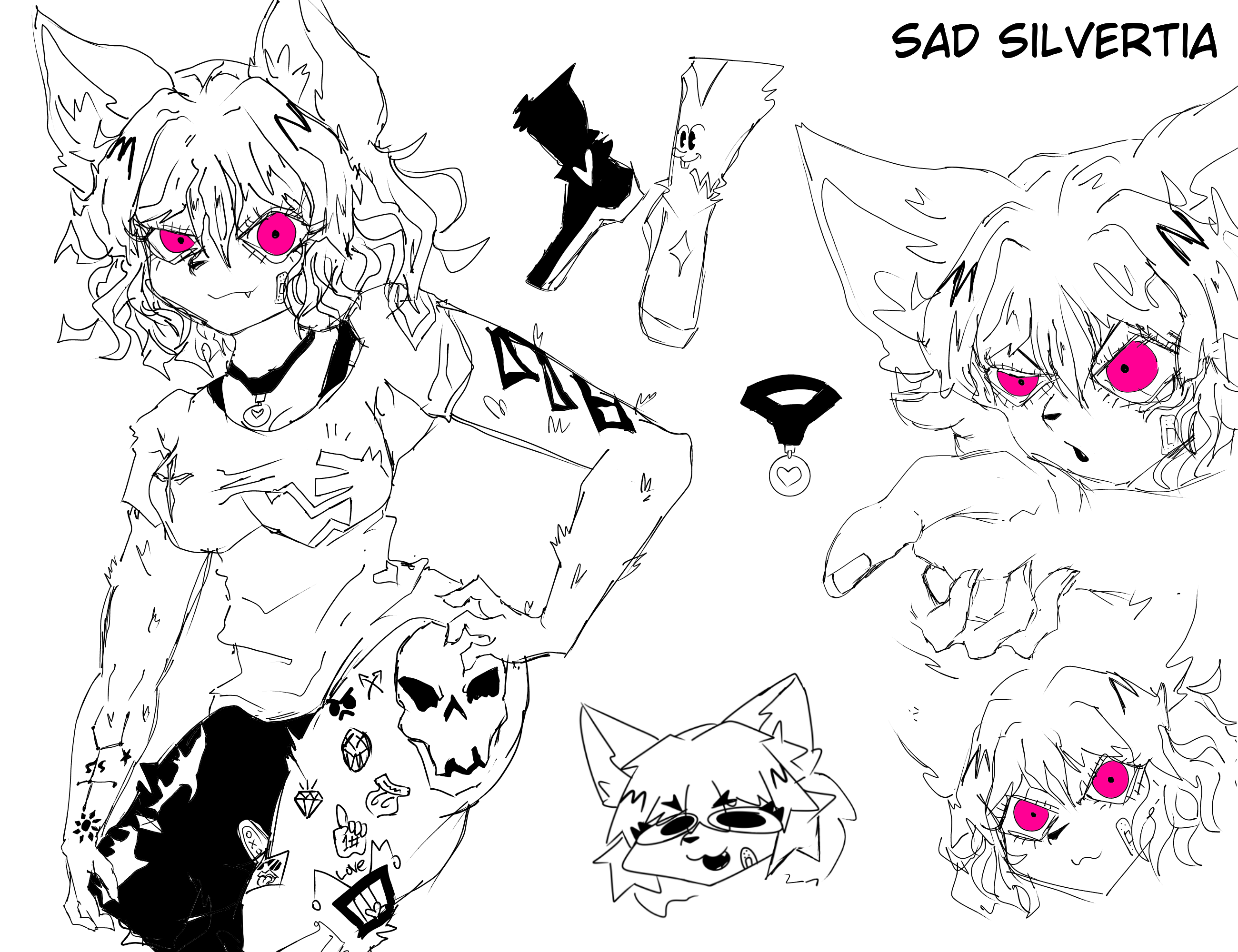 자캐 Sad サード - Illustrations ART street