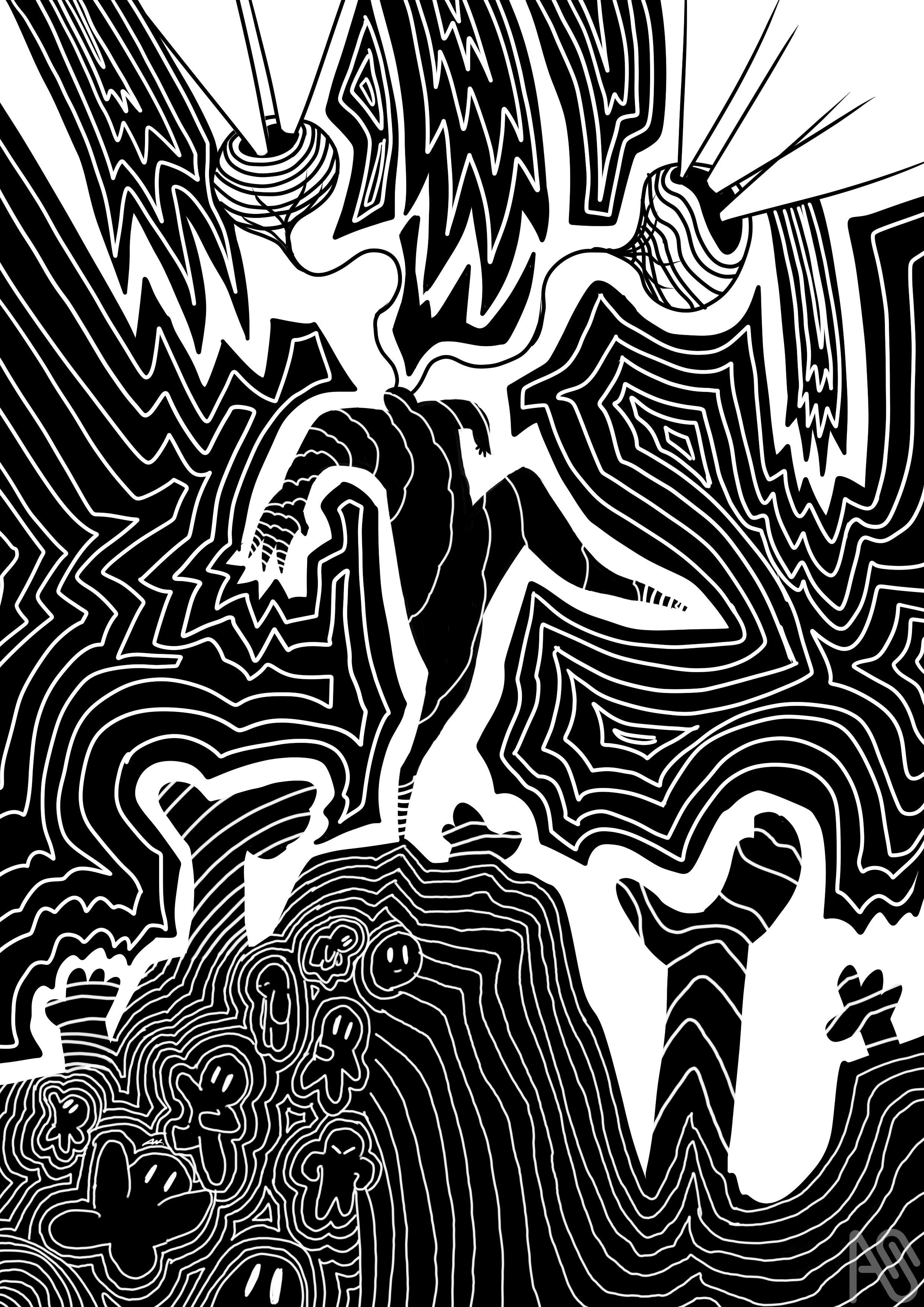 Psychopathe Flow - Illustrations ART street