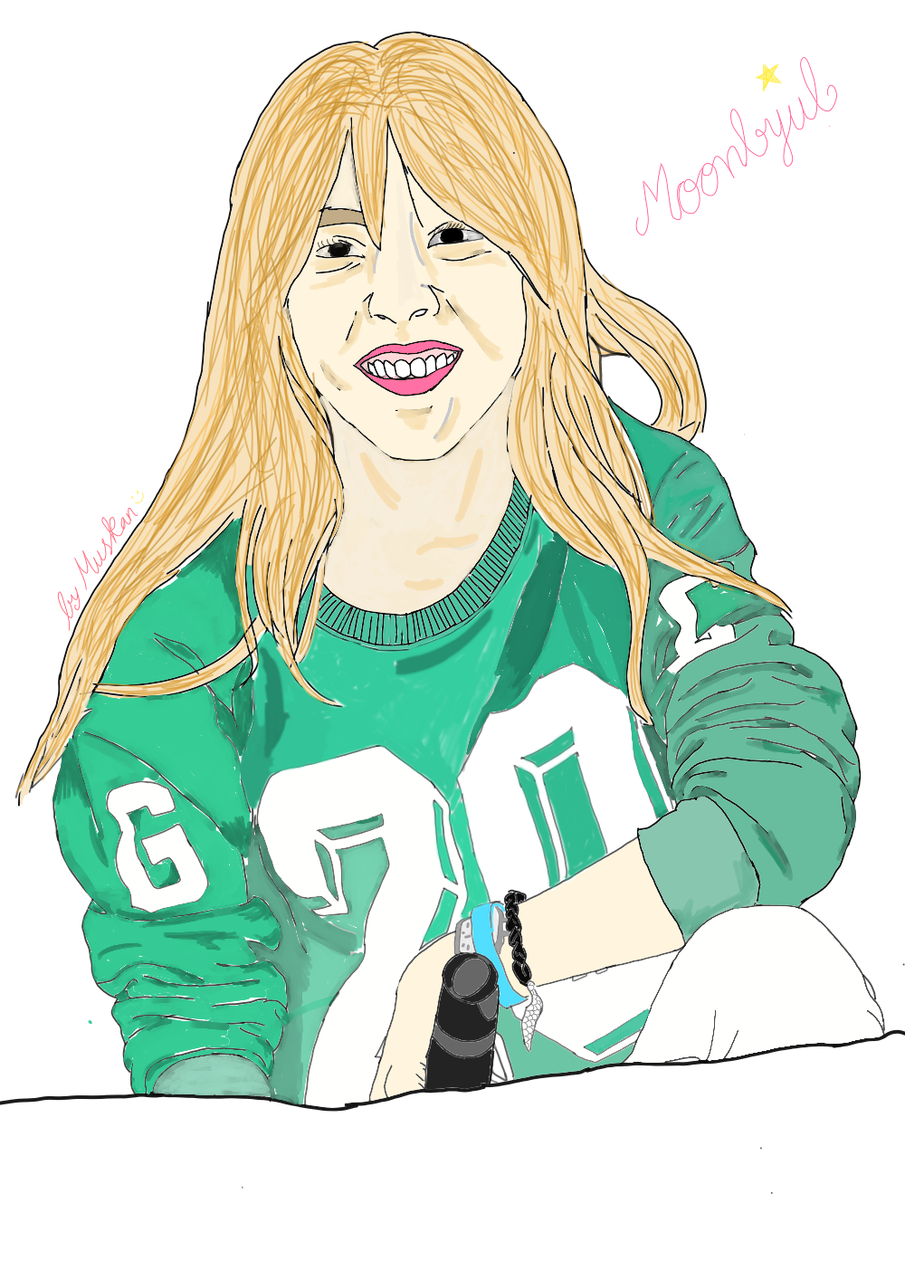 Mamamoo Moonbyul Musu - Illustrations ART street
