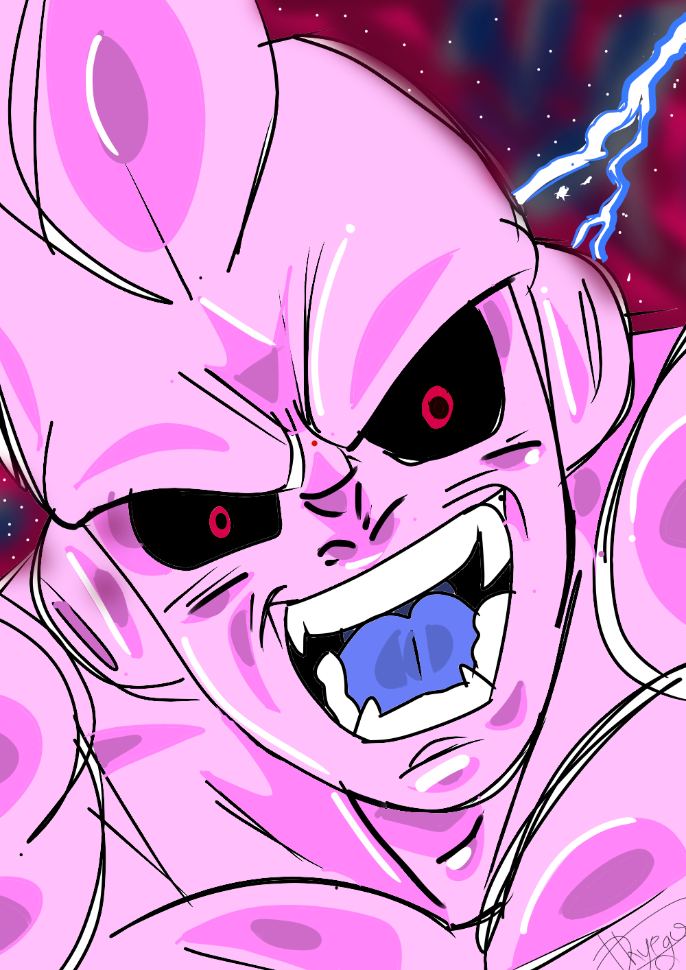 Majin Boo por Dhyego Khaik KactusJack - 插图 ART street