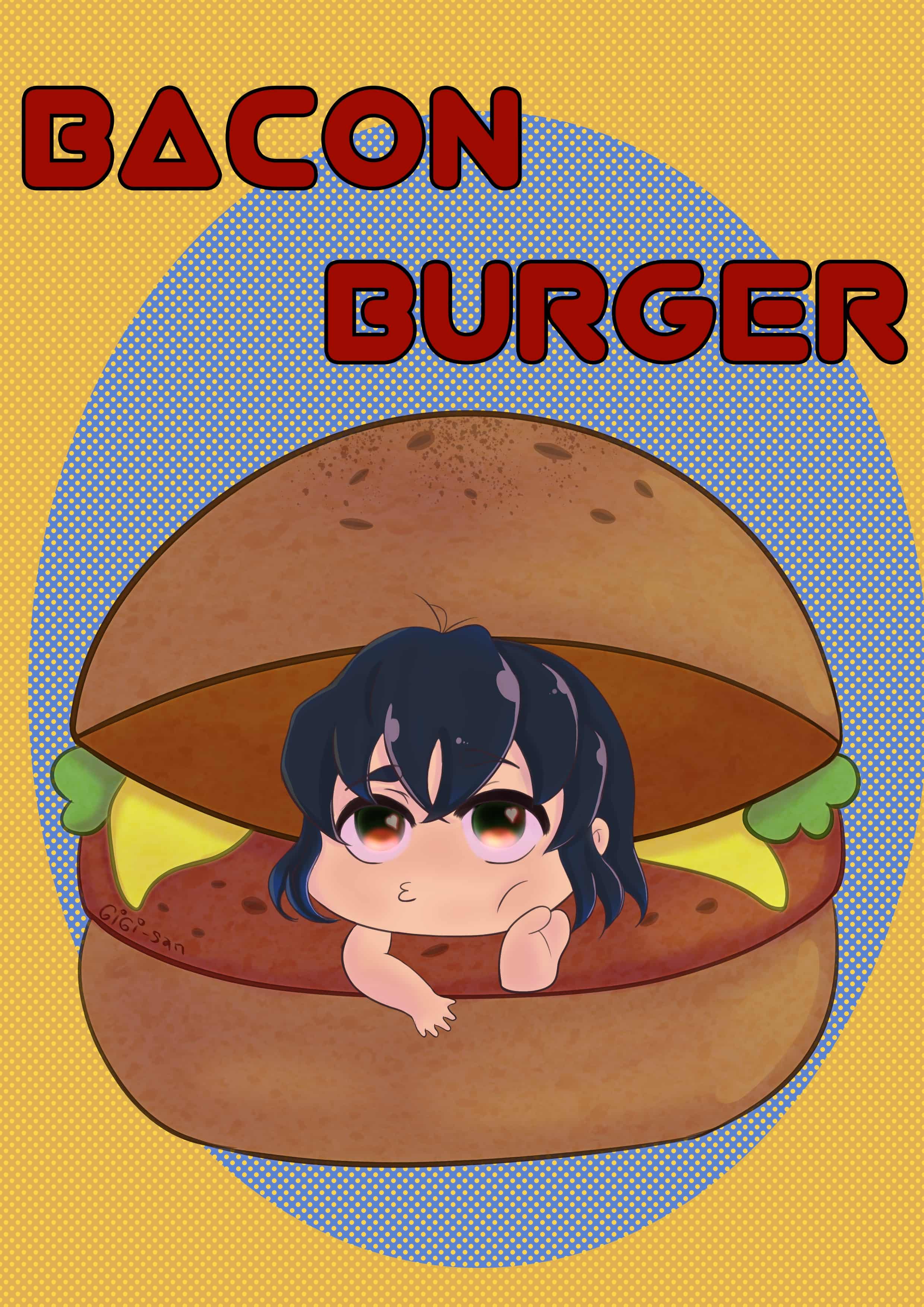 bacon burger inosuke lisbeth - Illustrations ART street