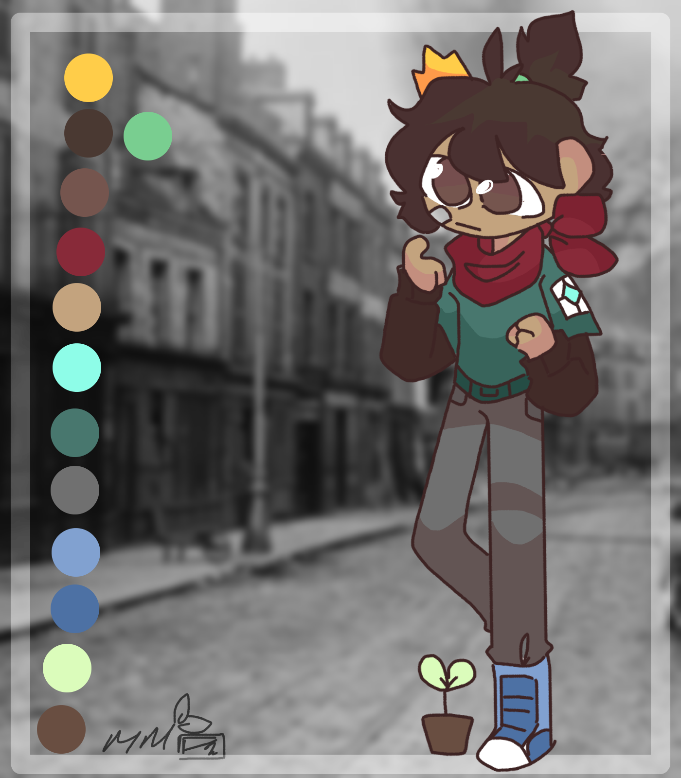 starcross minty oc ( au by crossout ) mint mochi - Illustrations ART street