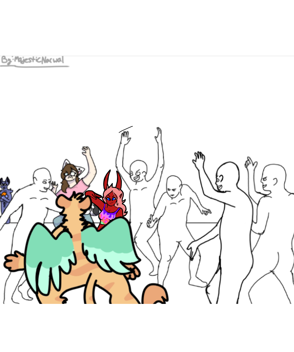 collab with majestic_Narwal Shitty drawings - Illustrations ART street