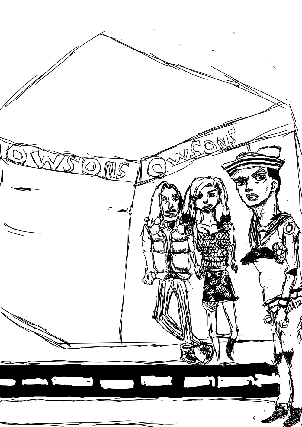 Untitled BLiTZ - Illustrations ART street