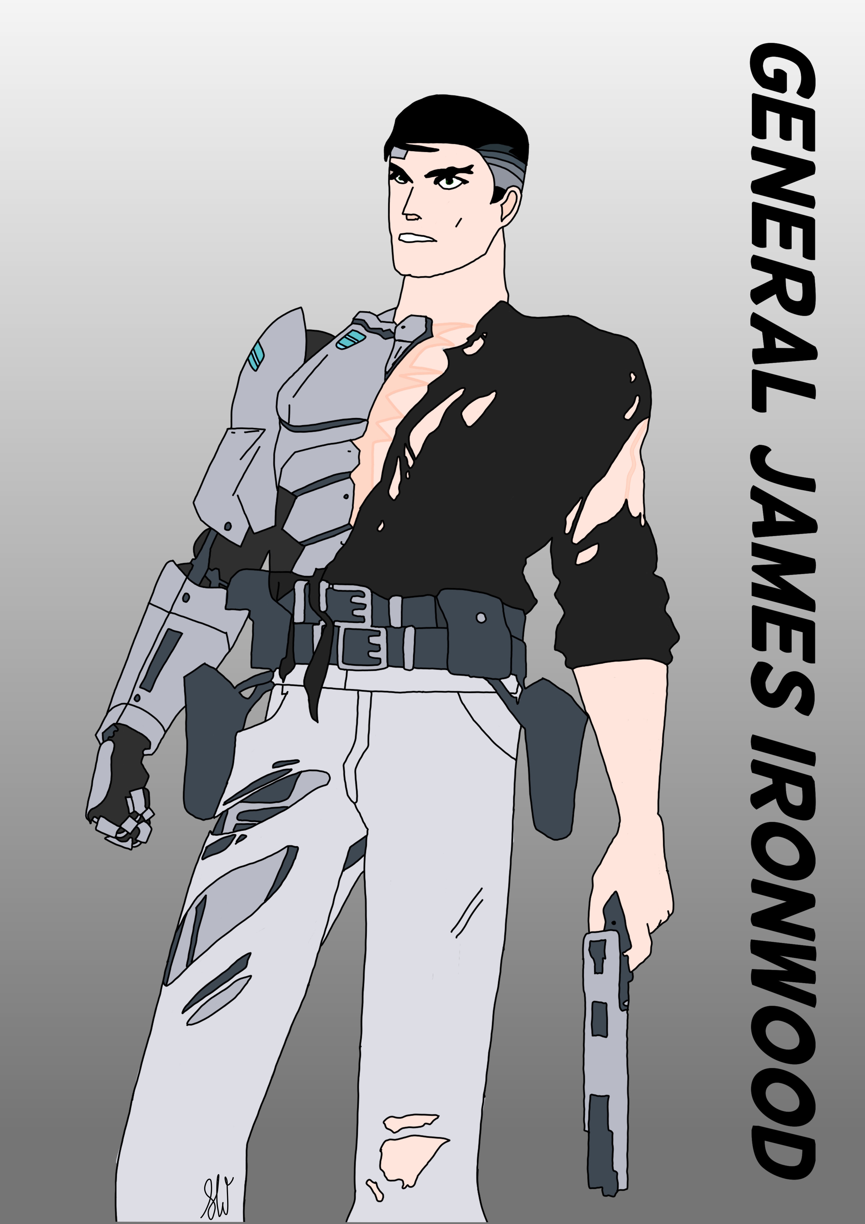 General James Ironwood Shays_ArtandRWBY - Illustrations ART street