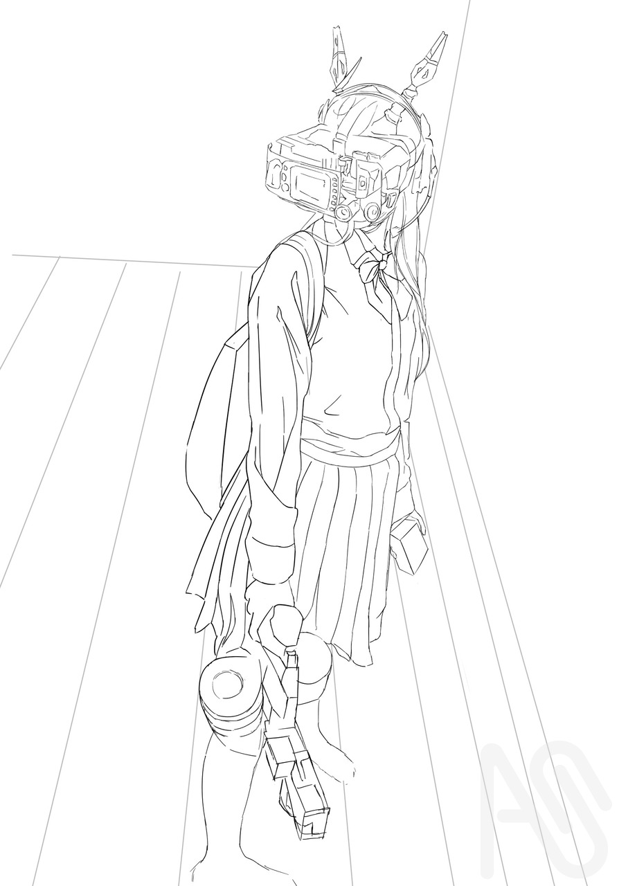 Sketch ikisa1 - Illustrations ART street