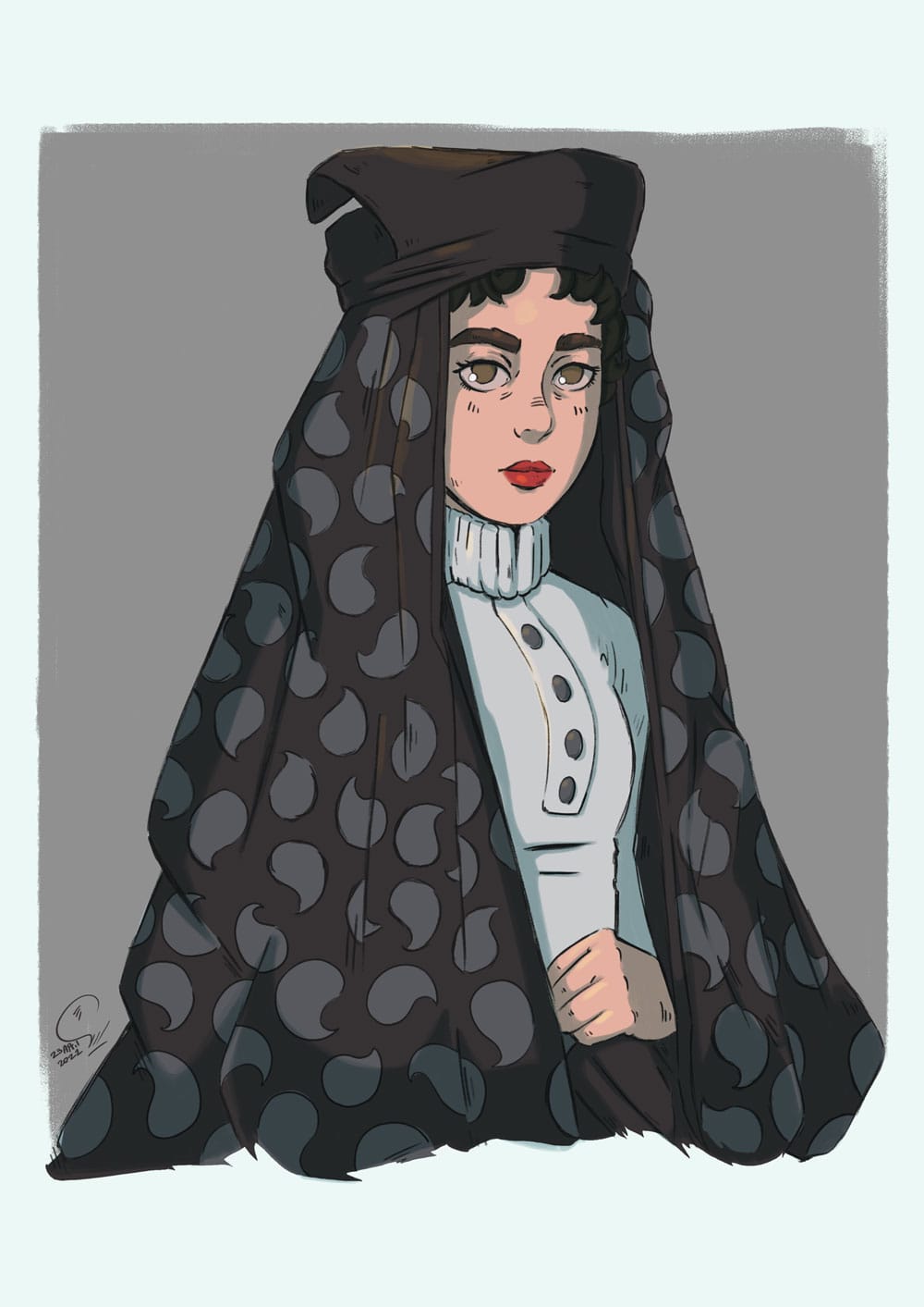 April characters Elgraphy - Illustrations ART street