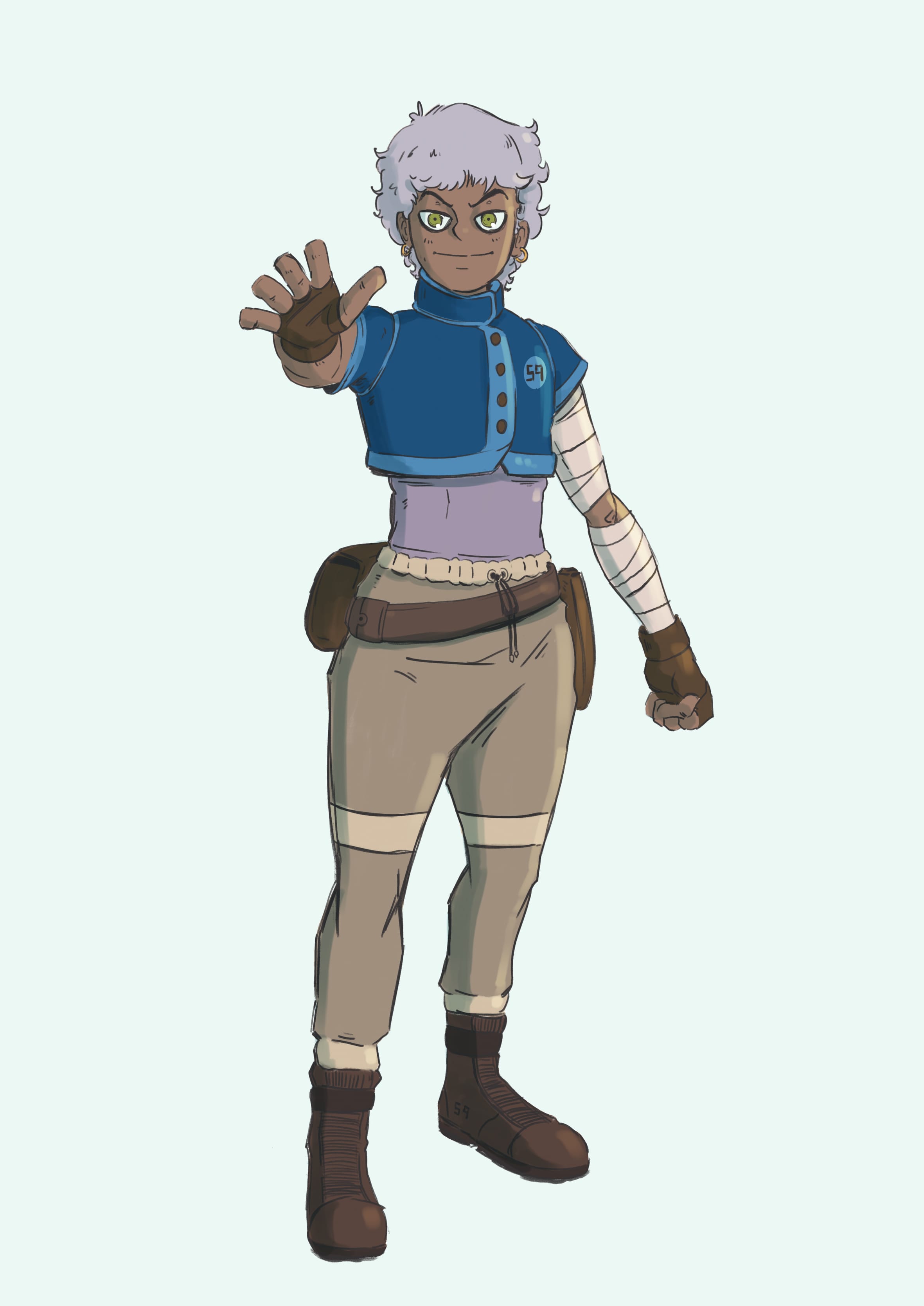 April characters Elgraphy - Illustrations ART street