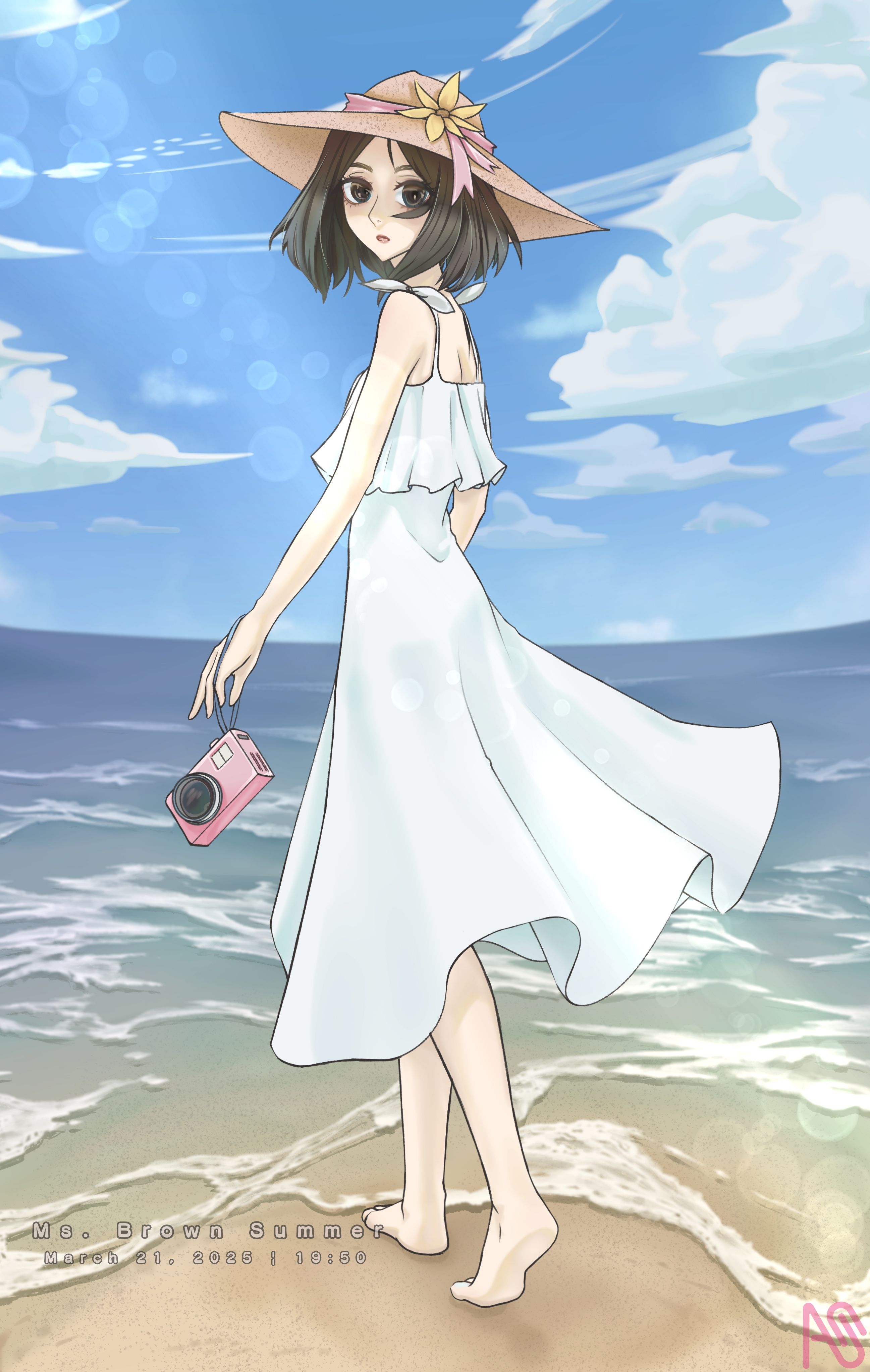Ms. Brown Summer ☕ Ms.Brown Summer - Illustrations ART street