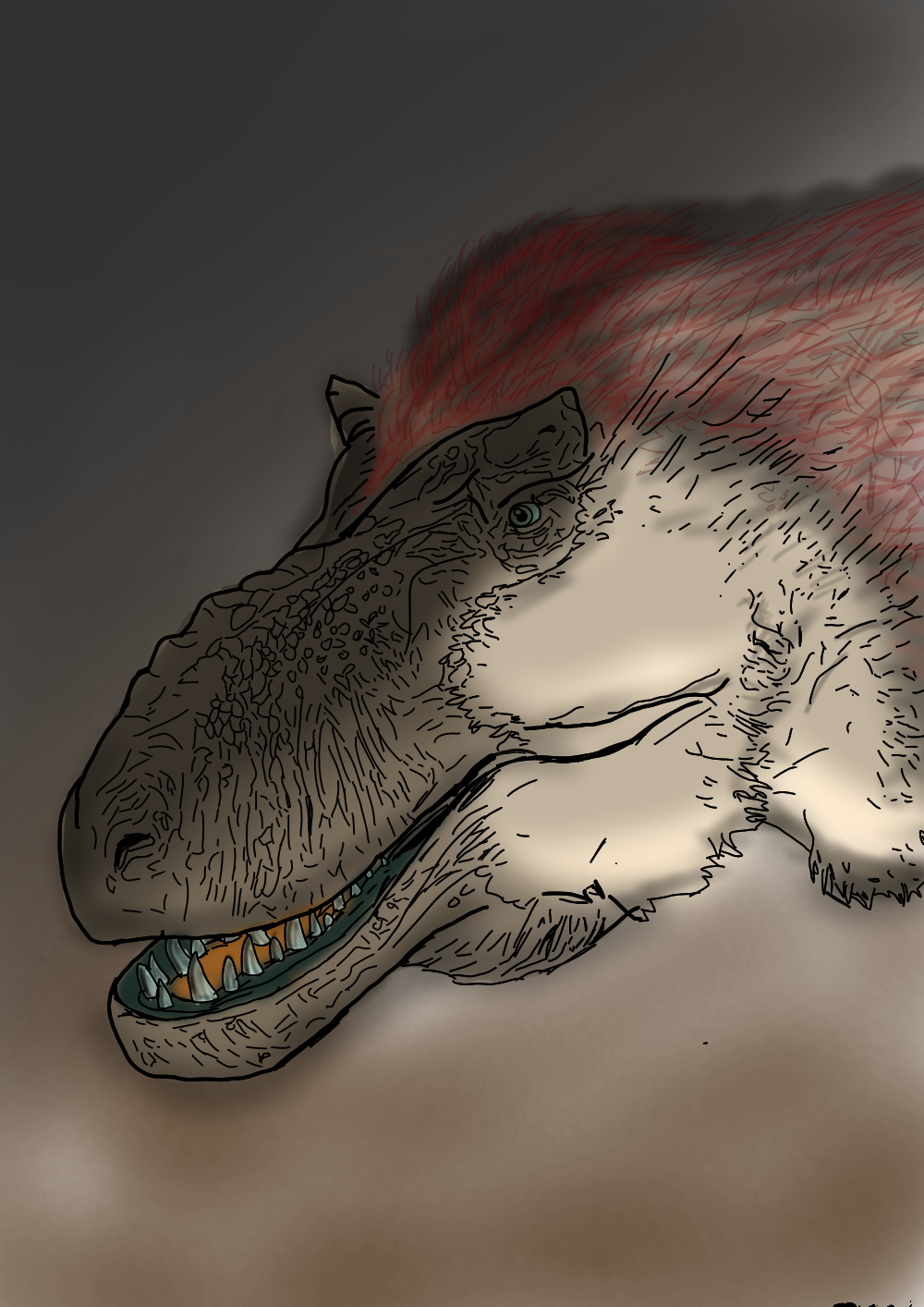 saurian rex ver.2 참치리디 - 插图 ART street