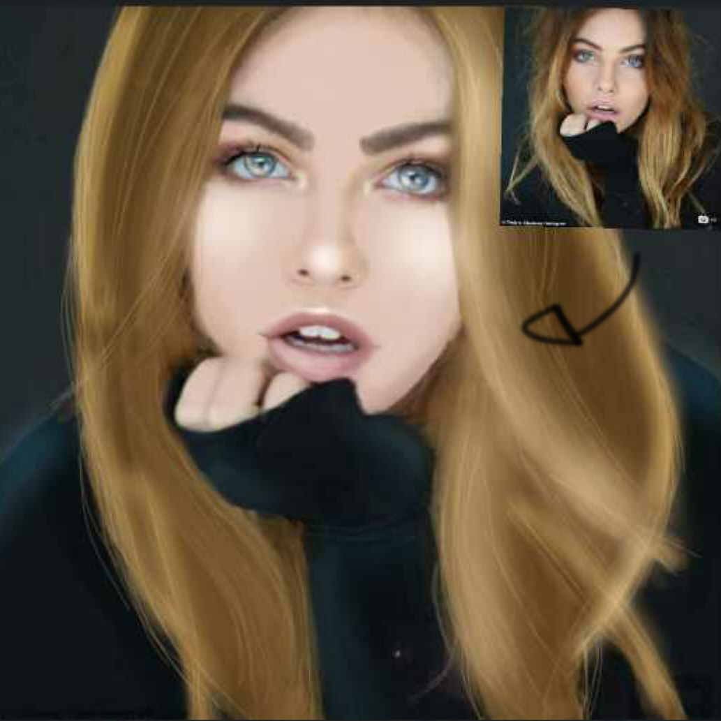 thylane hanen - Illustrations ART street