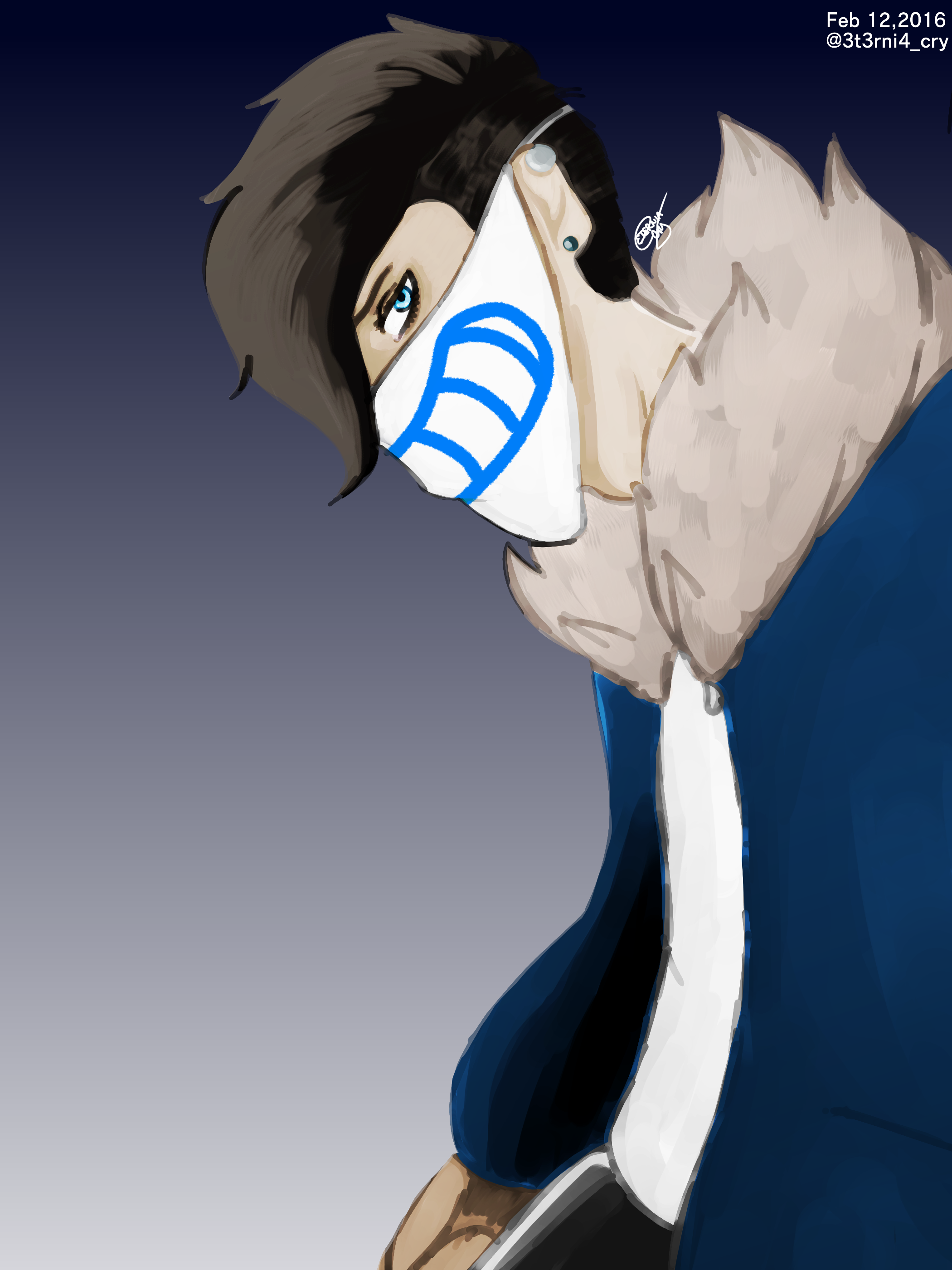 Human!Sans EterniaCRY - Illustrations ART street