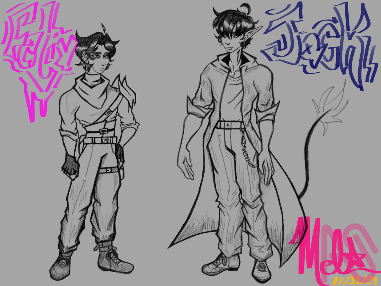 Da boys :D MegaMel - Illustrations ART street