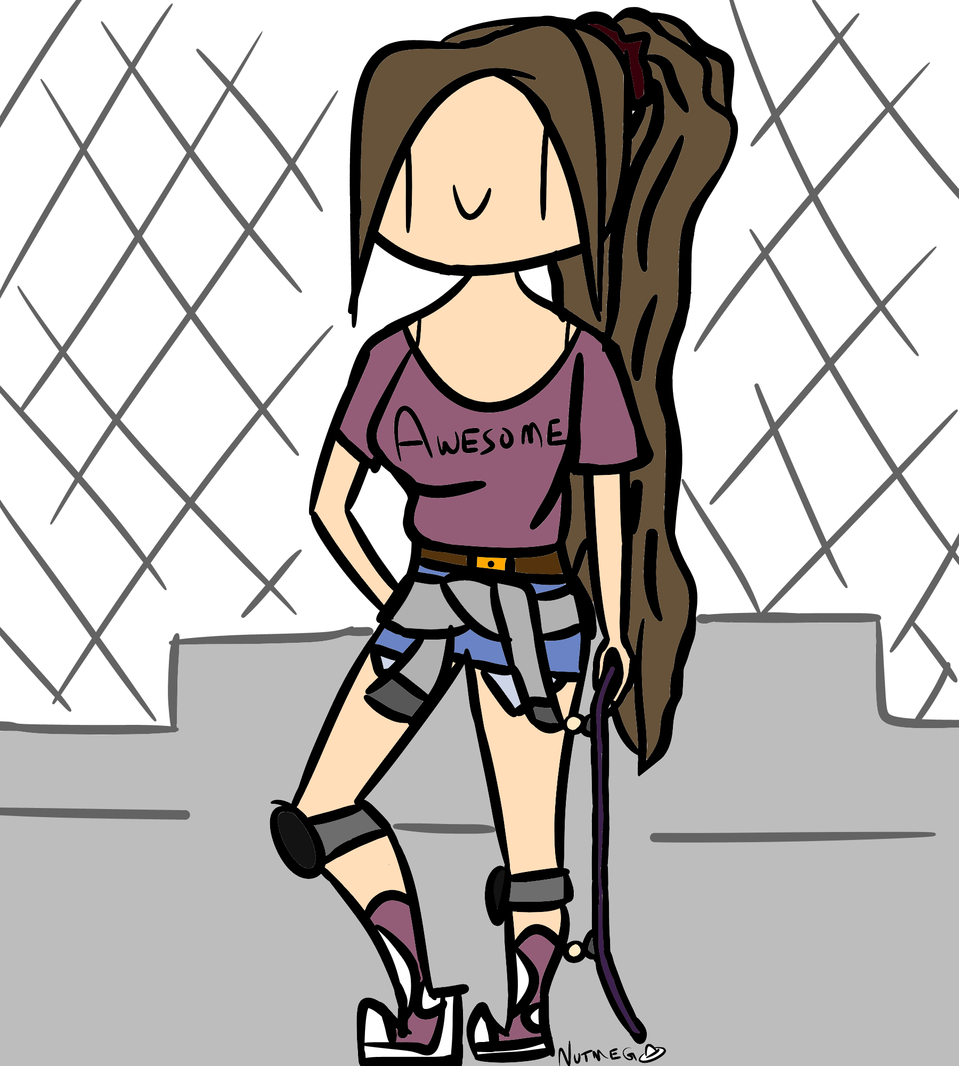 Skate is lyfe NutmegTheSuperior - 插畫 ART street