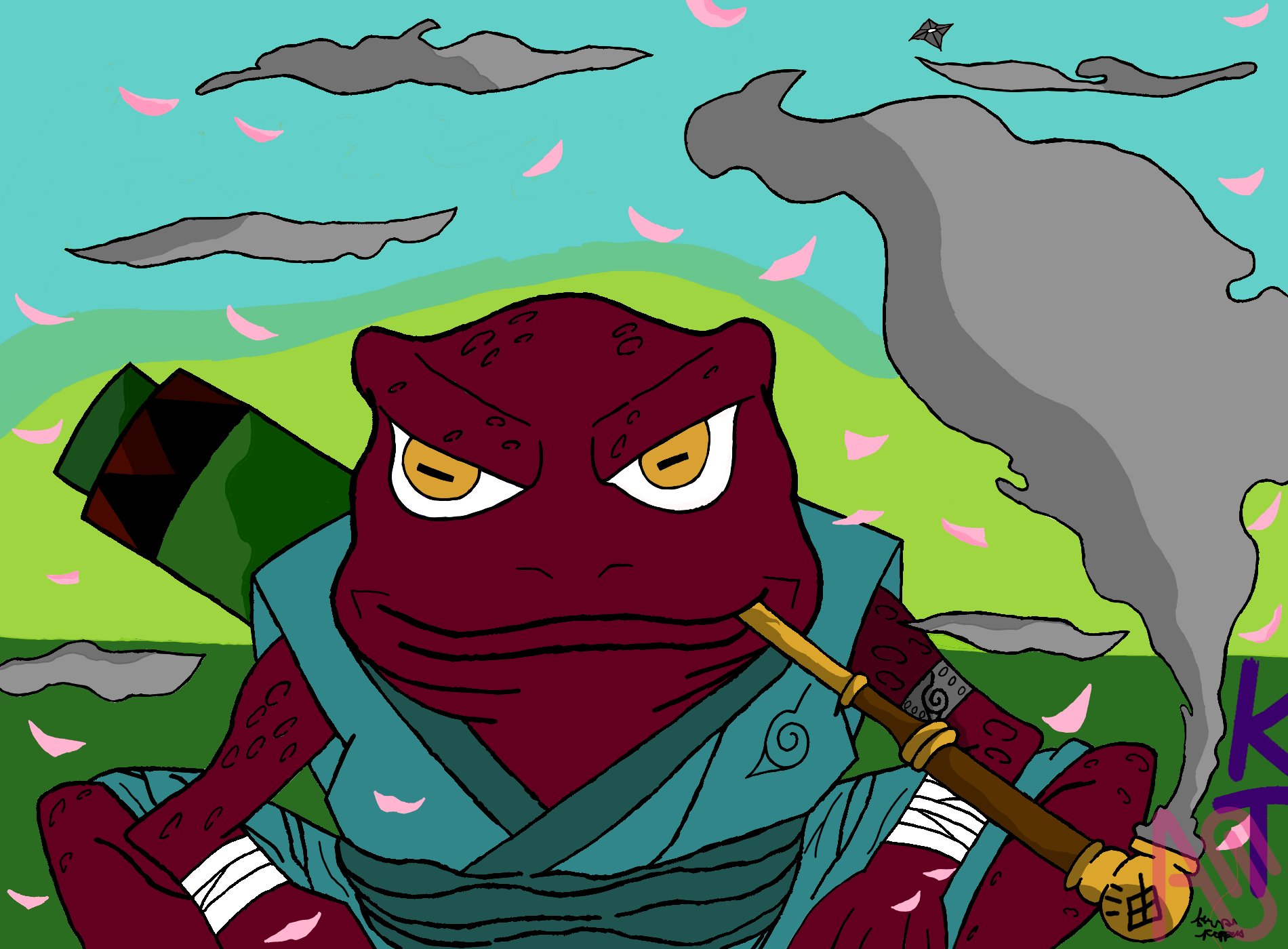 Naruto Frog DCTW - Illustrations ART street