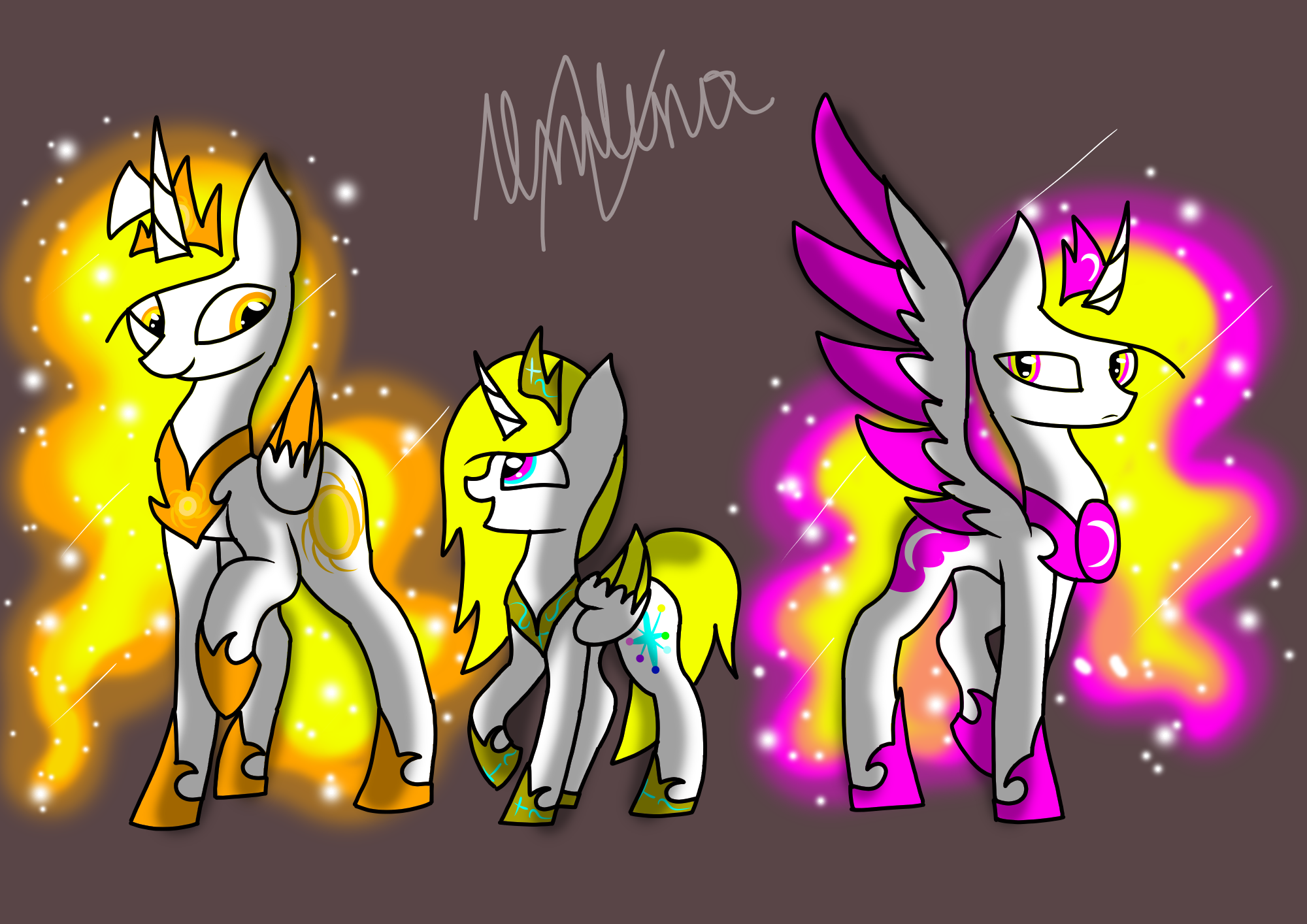 Princesas mlp(:3) EpicEvent - Illustrations ART street