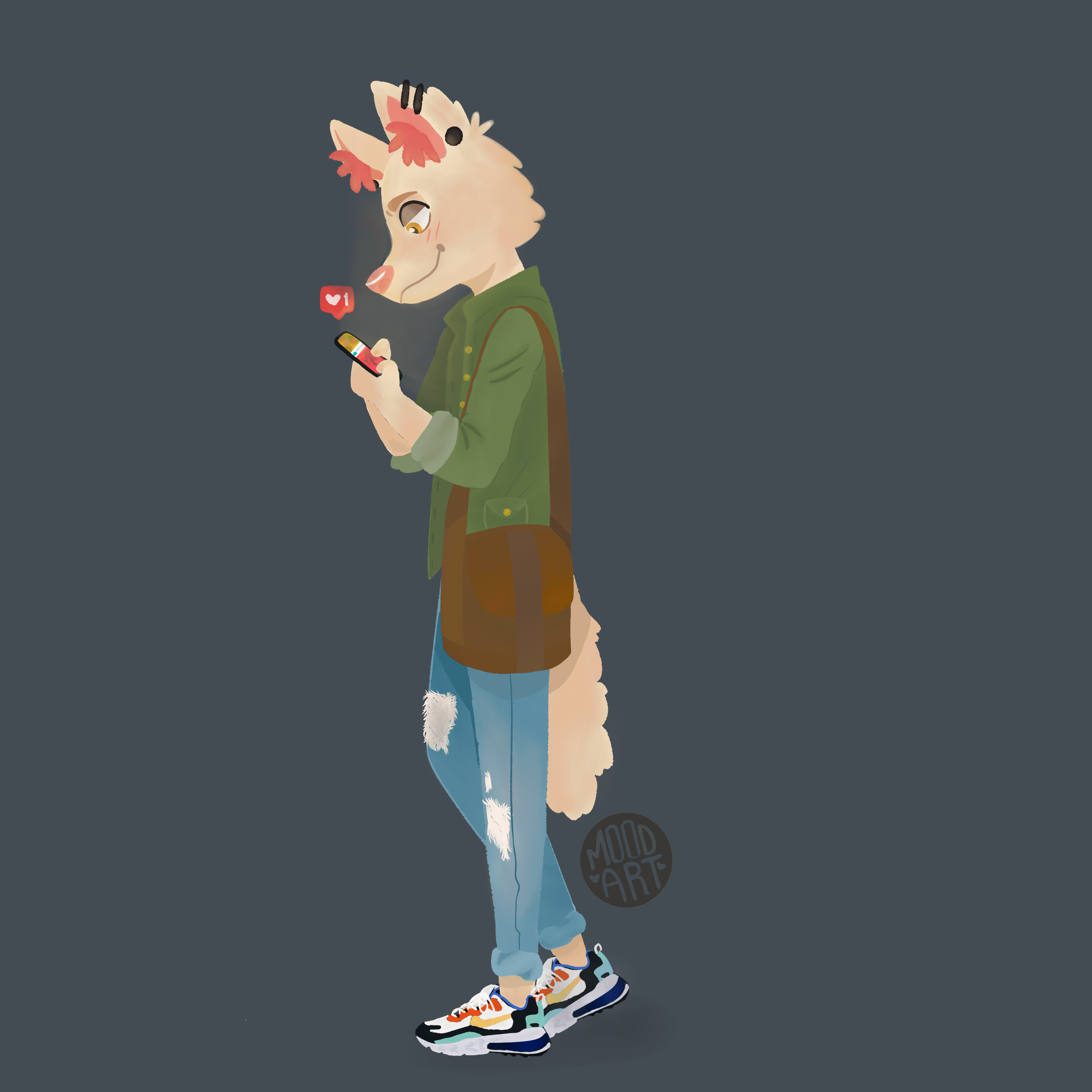 Furry Phone MoUwU - 插图 ART street