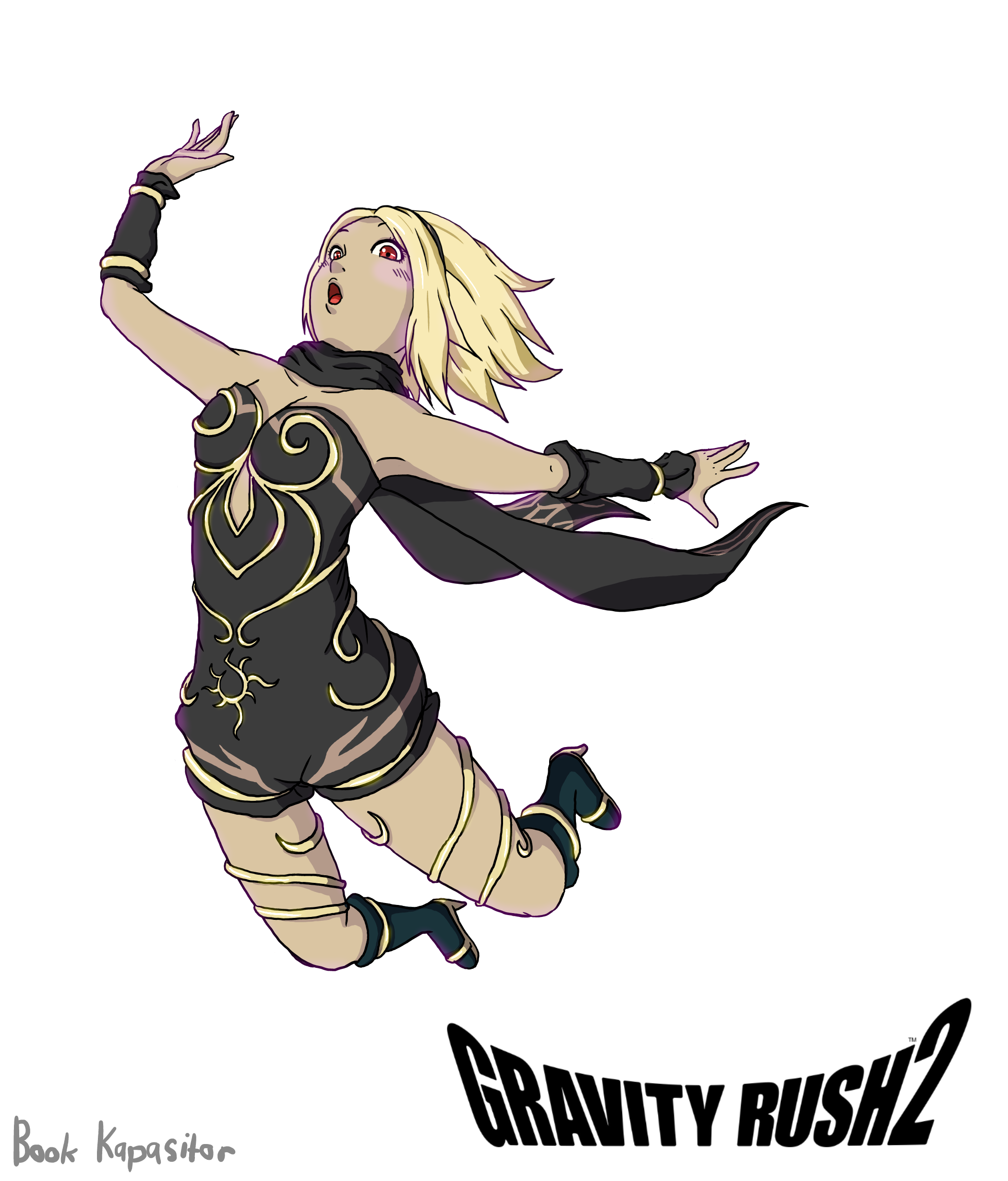 Kat Gravity Rush 2 gamerserabut - 插畫 ART street