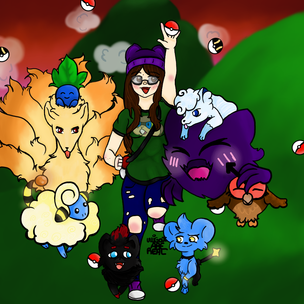 I'm a Pokemon weeb Unicats - Illustrations ART street