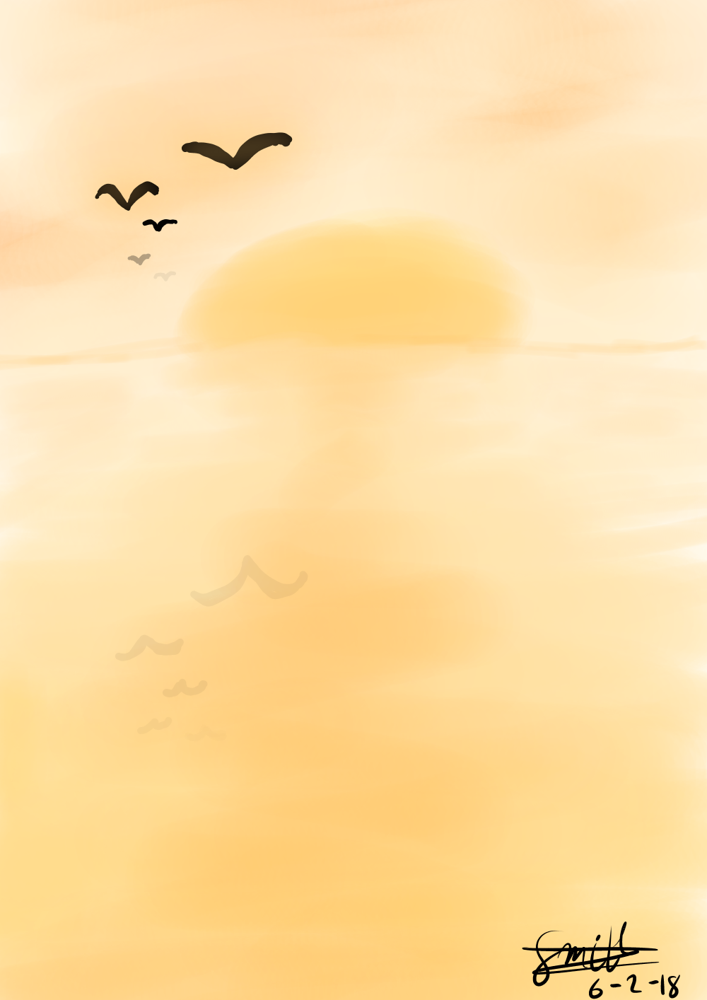 Transparent Sunset js_ds - Illustrations ART street