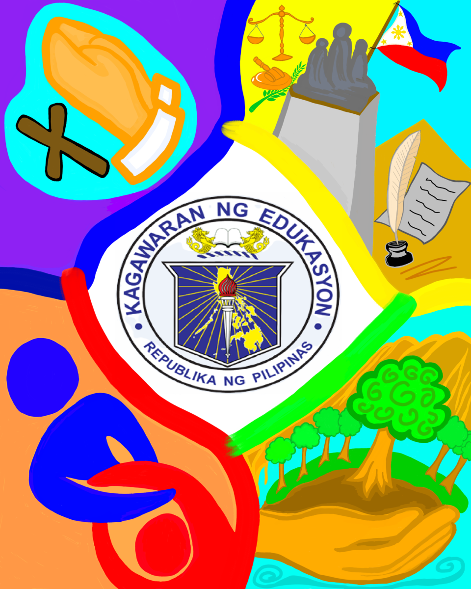 DepEd's Core Values Alfiveguill - Illustrations ART street
