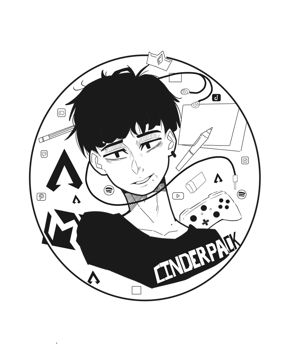 cinder logo James - Illustrations ART street