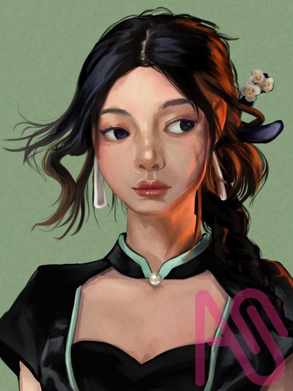 20241013畫畫練習 MoonWolf - Illustrations ART street