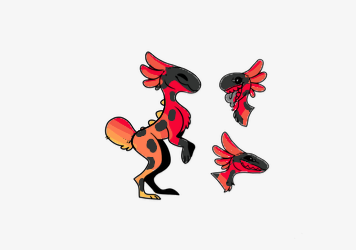 my mochi raptor, Molti Technøgøre - Illustrations ART street