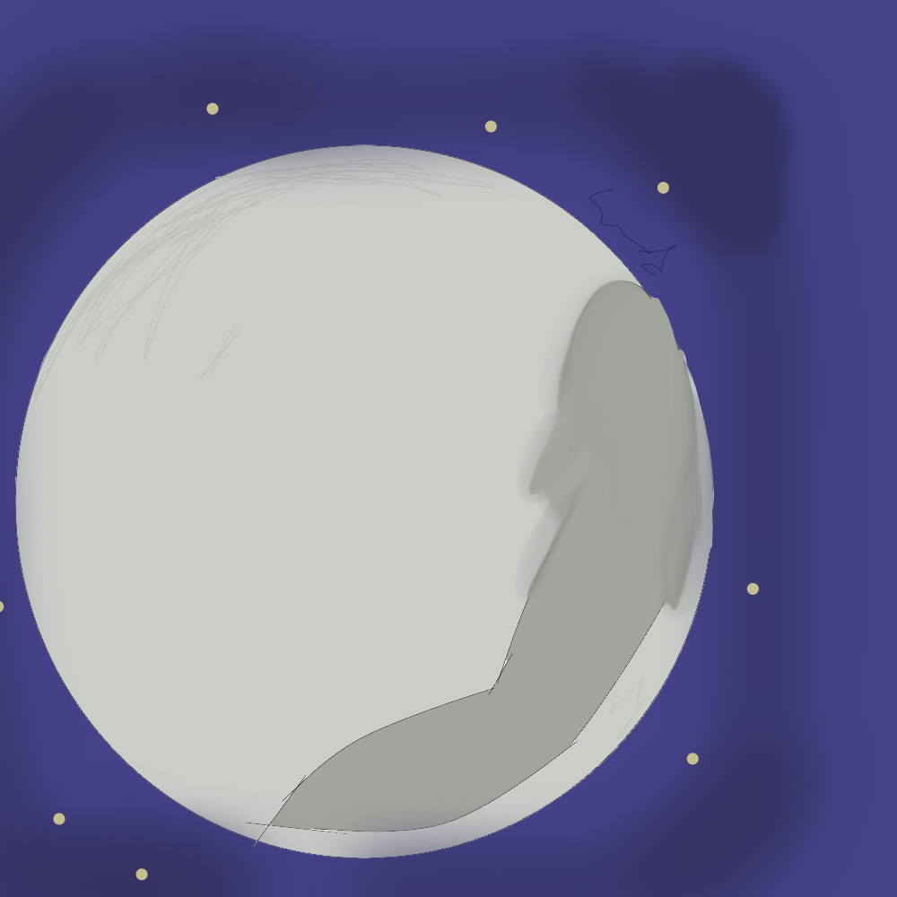 "The Frisk In The Moon" Chara - Illustrations ART street