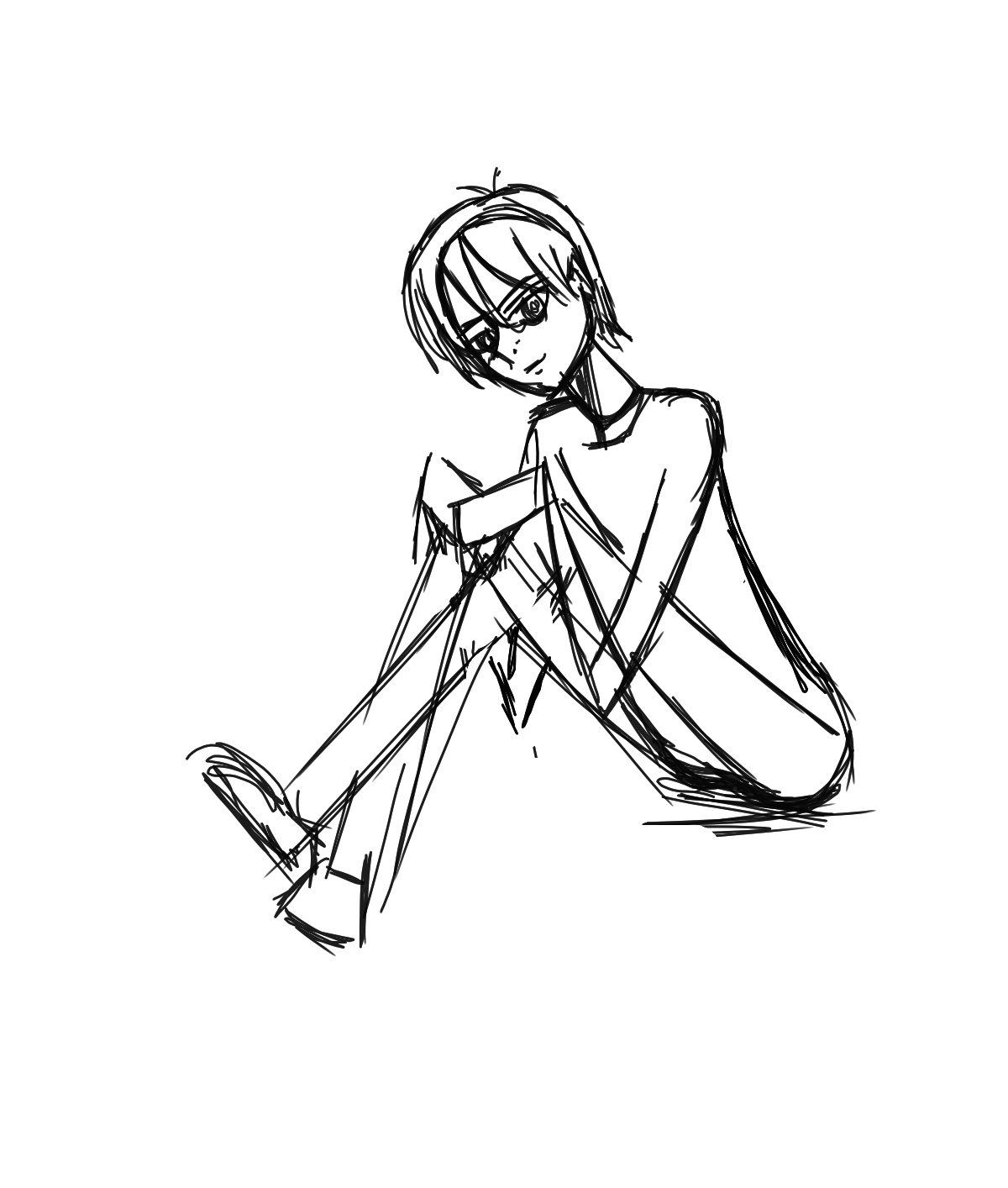 sitting Bizogi - Illustrations ART street