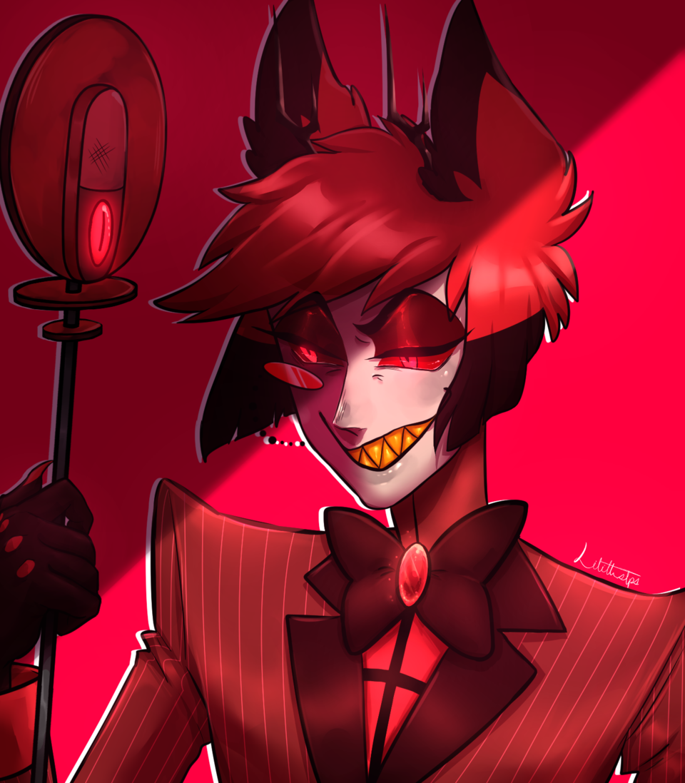 Hazbin Hotel Fanart Alastor read By CrystiliaLance On 47 OFF