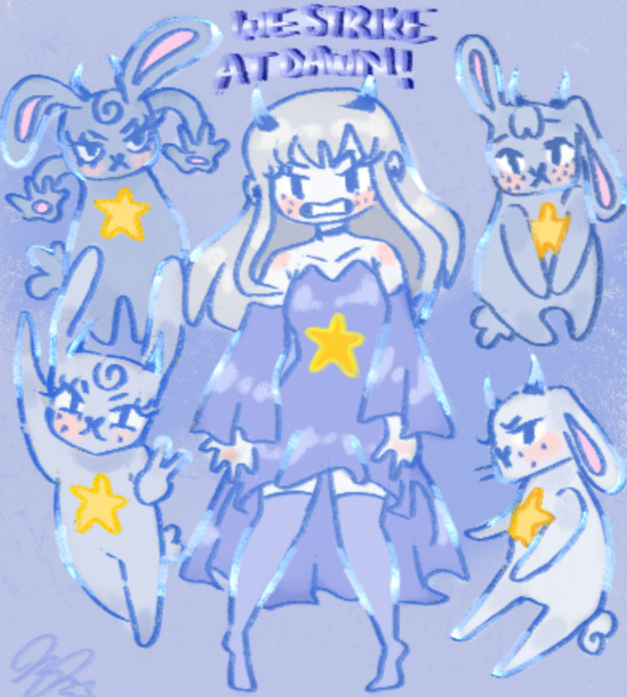 pastel periwinkle straewbxrry - 插图 ART street