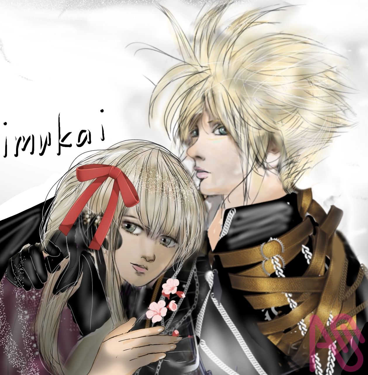 クラウドとエアリス imukai - Illustrations ART street