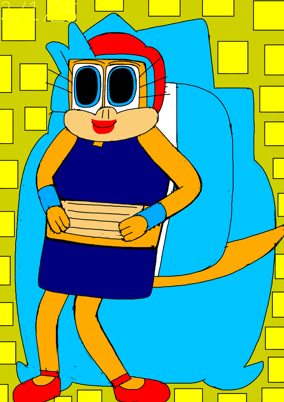 Karen Koopa and Yellow Squares NaimahTaylor - Illustrations ART street