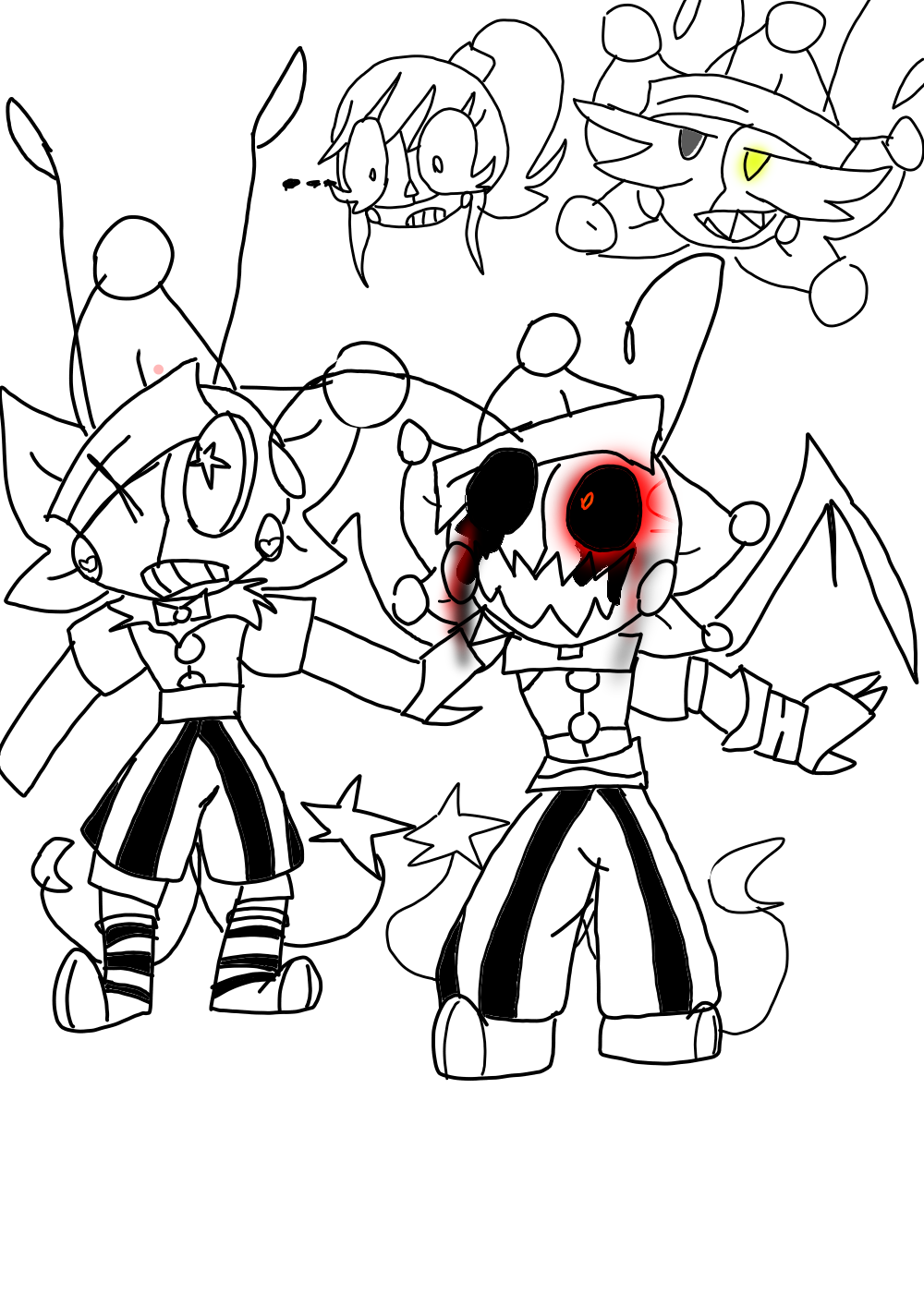 My three oc's sjl239211@gnspes.ca - Illustrations ART street