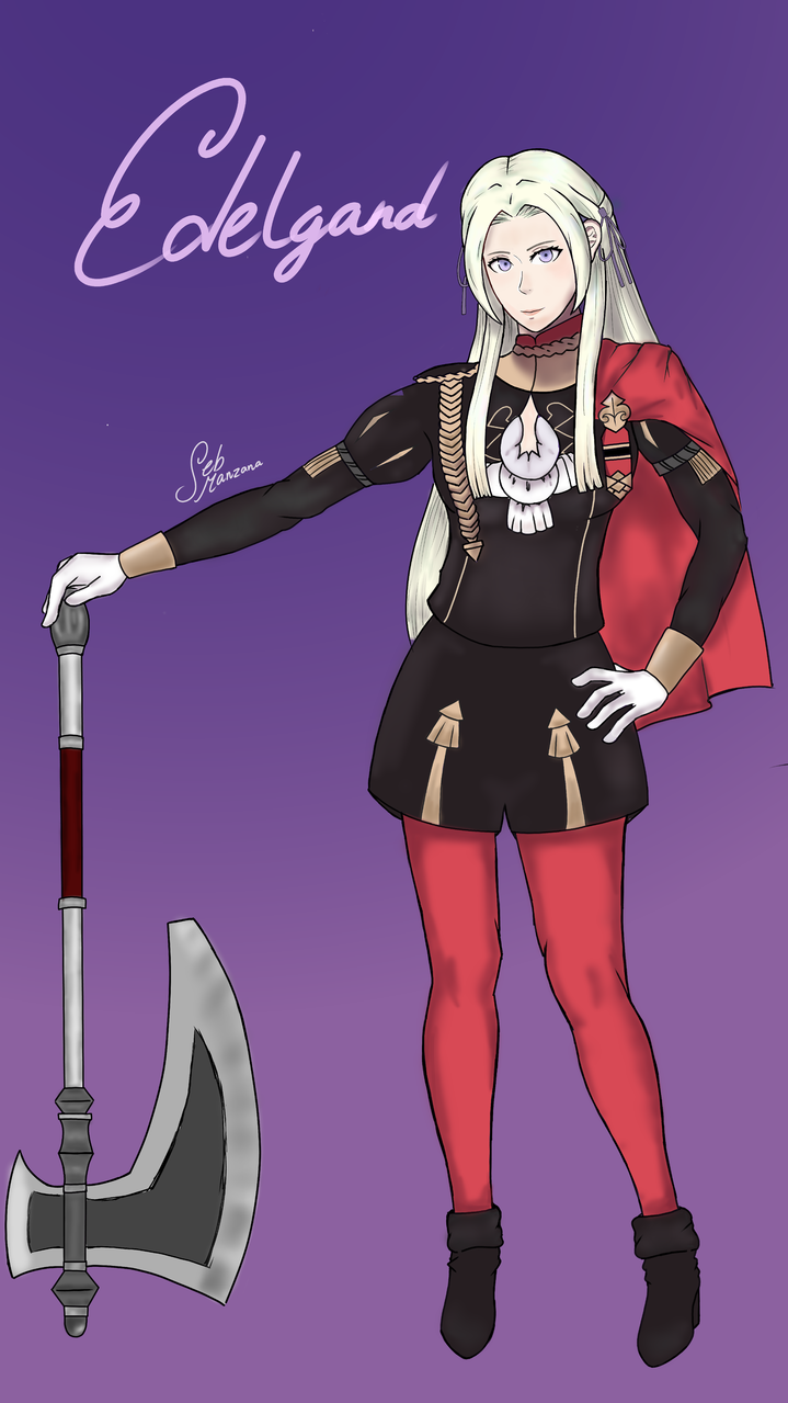 Edelgard from FE:Three Houses Seb_manzana - Illustrations ART street