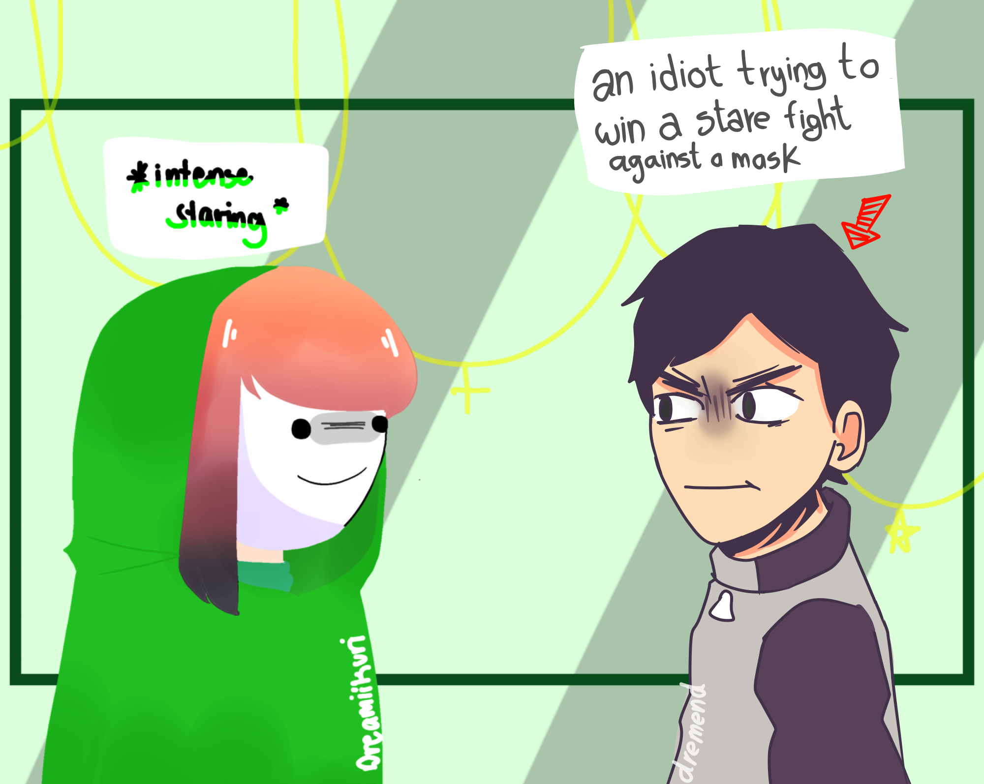 Collab with DreamiiKuri | Dream mode DremEND - Illustrations ART street