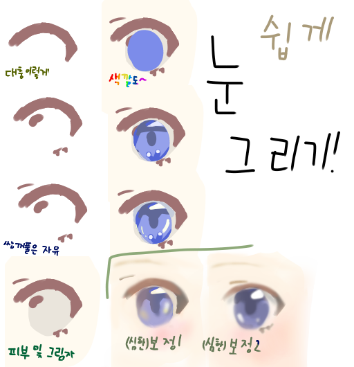 눈 쉽게 그리기~ 담아 - Illustrations ART street