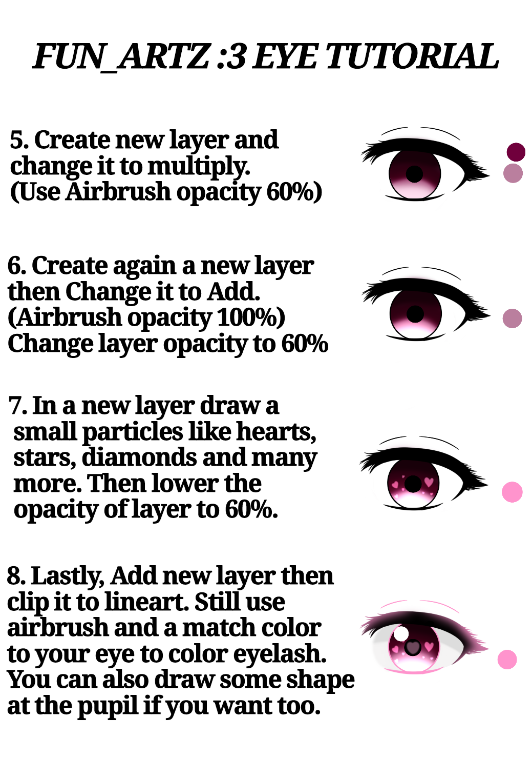 My first eye tutorial Fun_artz :3 - Illustrations ART street