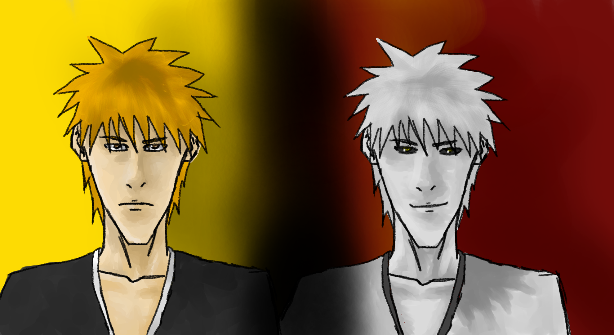 Ichigo Kurosaki Face Side