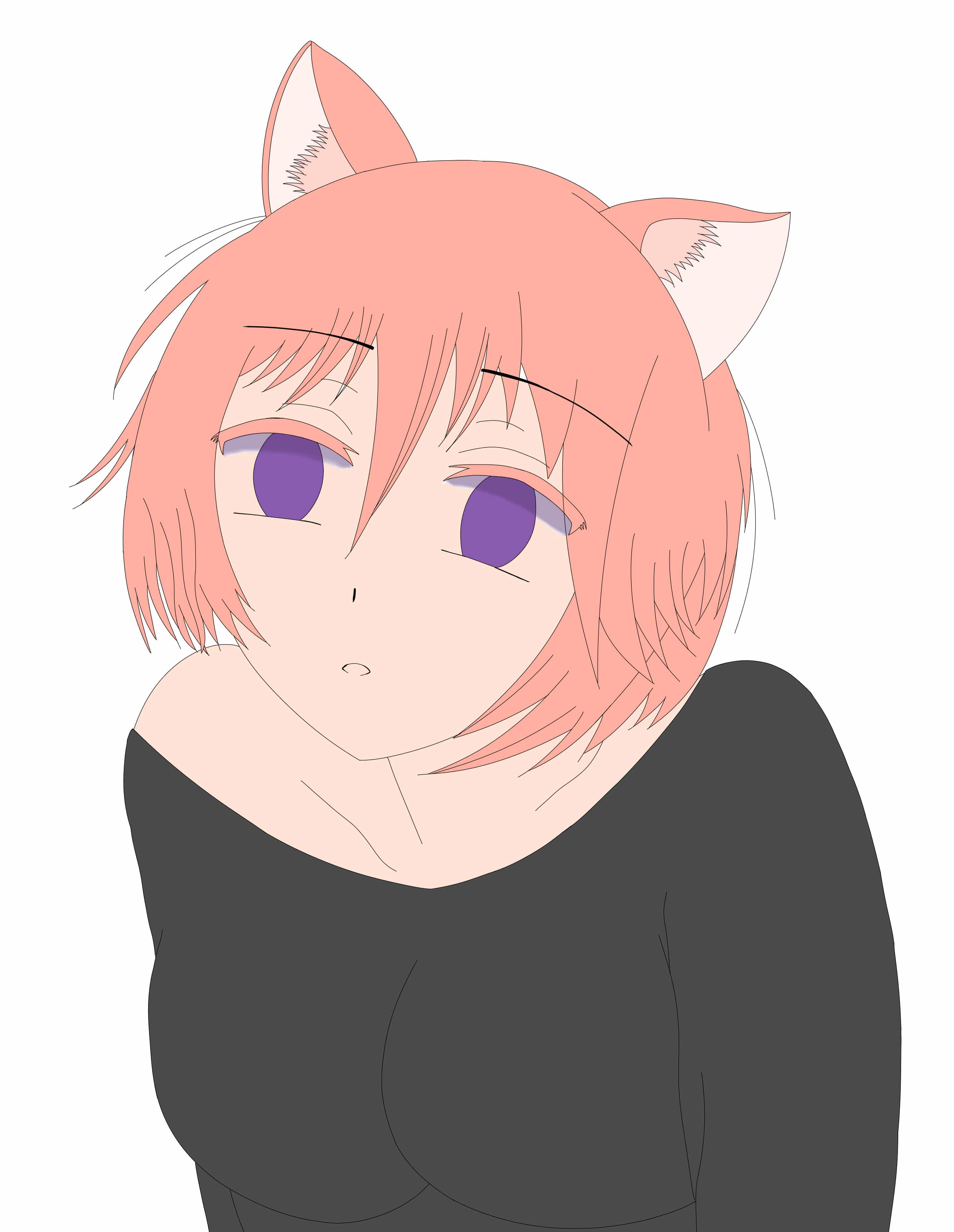 Completed-base color-lineart MaVi - Illustrations ART street