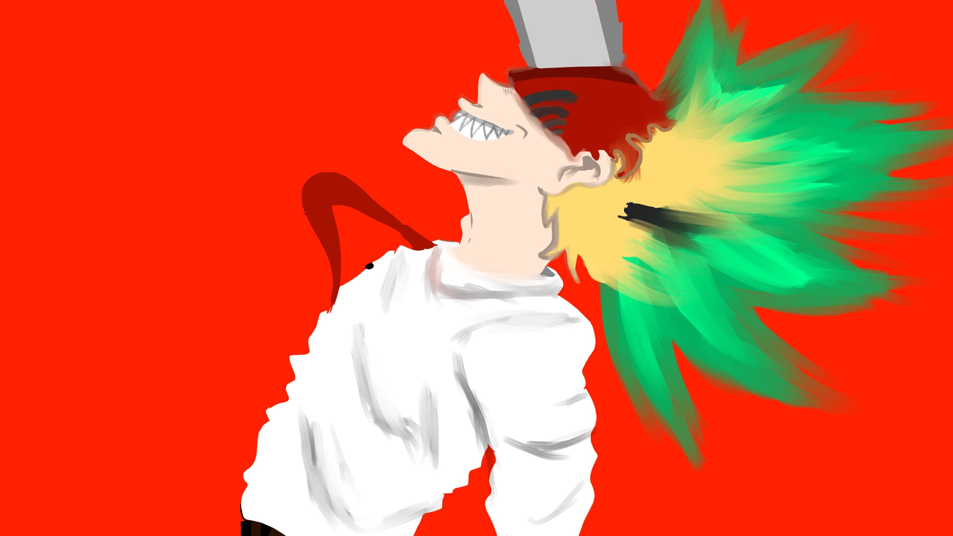 The Chainsaw Man Bored Guy - Illustrations ART street