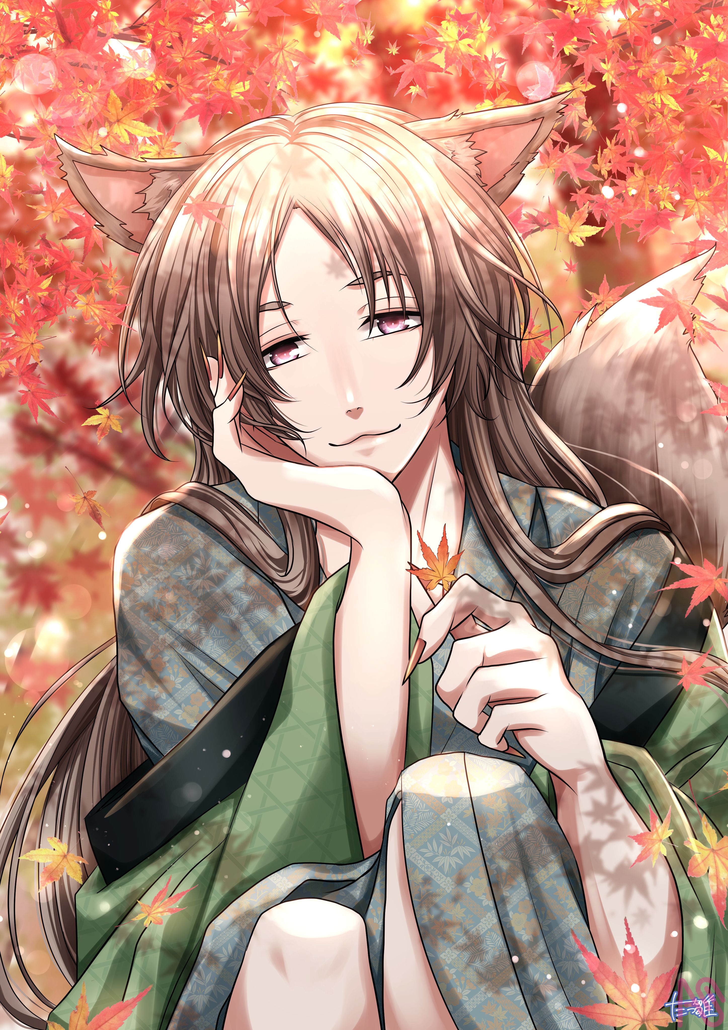 紅葉とお狐さま🍁 たつ雛/COMITIA150 東7Q46a - Illustrations ART street