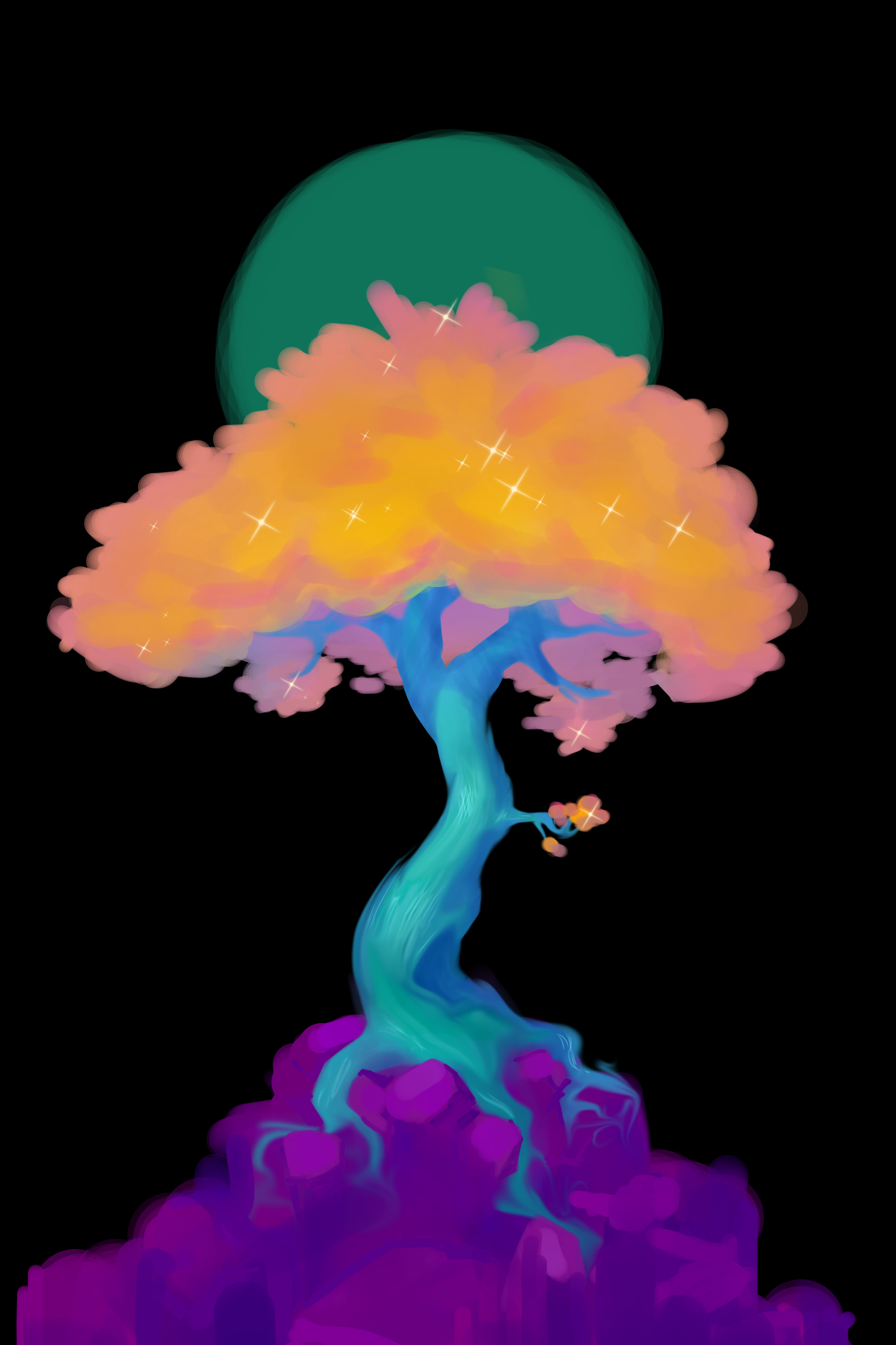 Magic tree (I don't know what to call it) shdwerds - 插图 ART street
