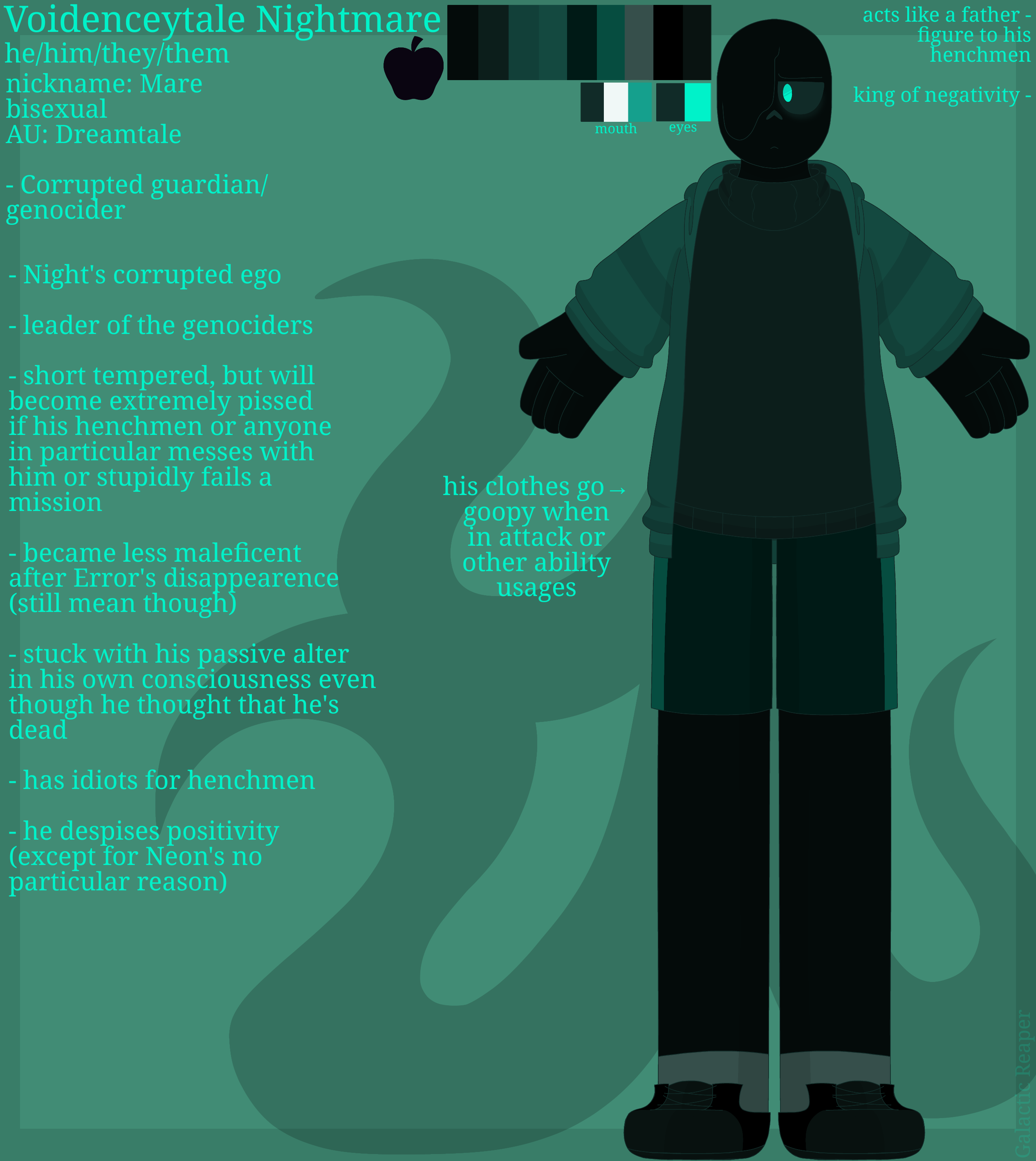 Corrupted Nightmares ref (2024 redesign) Galactic Reaper ...