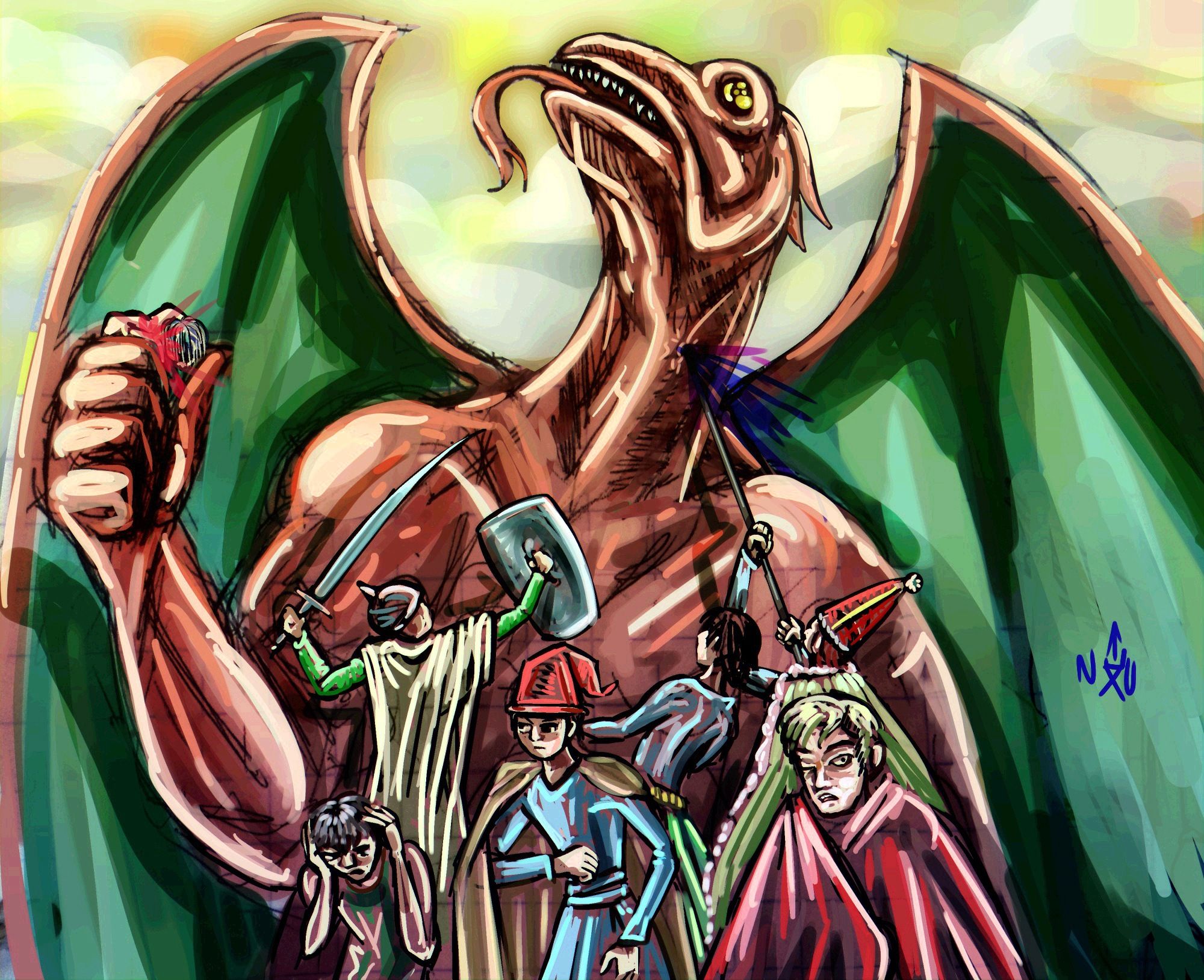 monsters pack Alex N.U - Illustrations ART street