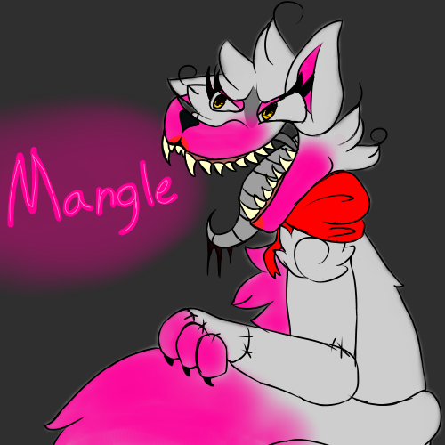 Mangle the Crazy Fox Winding Wires - Illustrations ART street