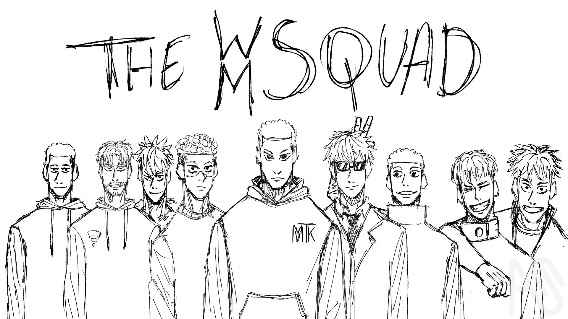 the M SQUAD MVTK_art - Illustrations ART street