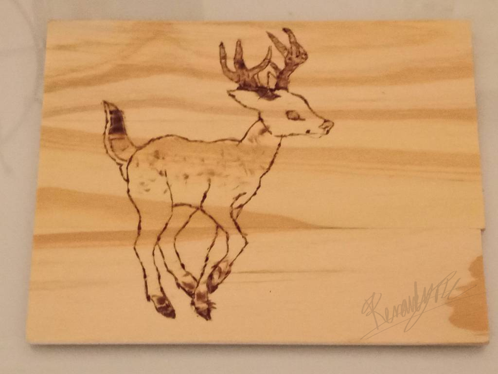 pyrography - WIP Renardyne - Illustrations ART street